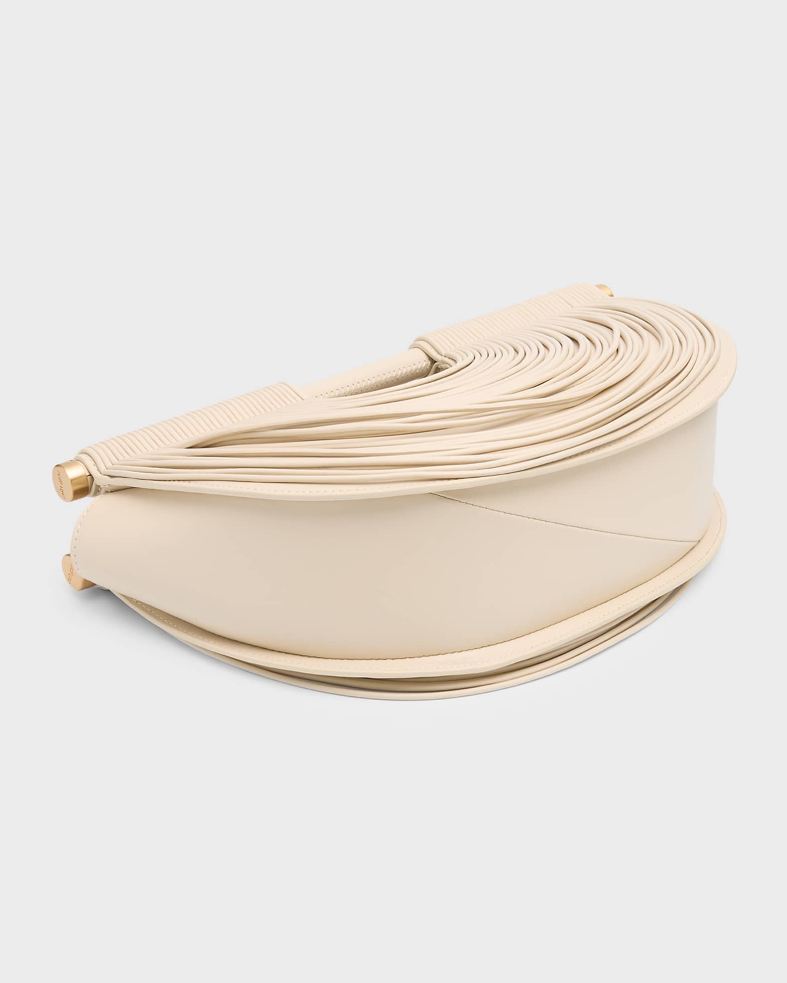Cult Gaia Lou Drape Fringe Top-Handle Bag | Neiman Marcus