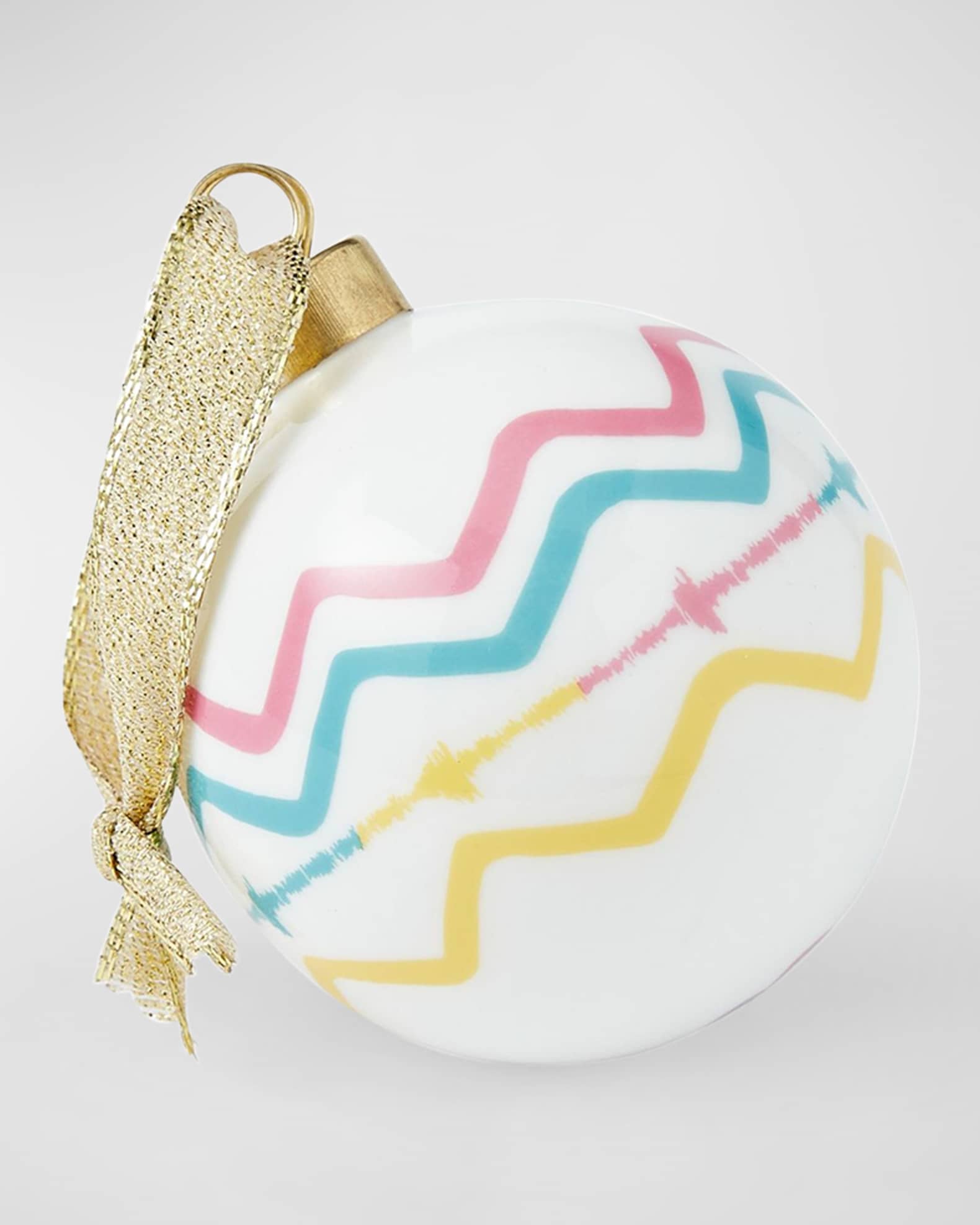 Kit Kemp for Spode Rik Rak Ornament | Neiman Marcus
