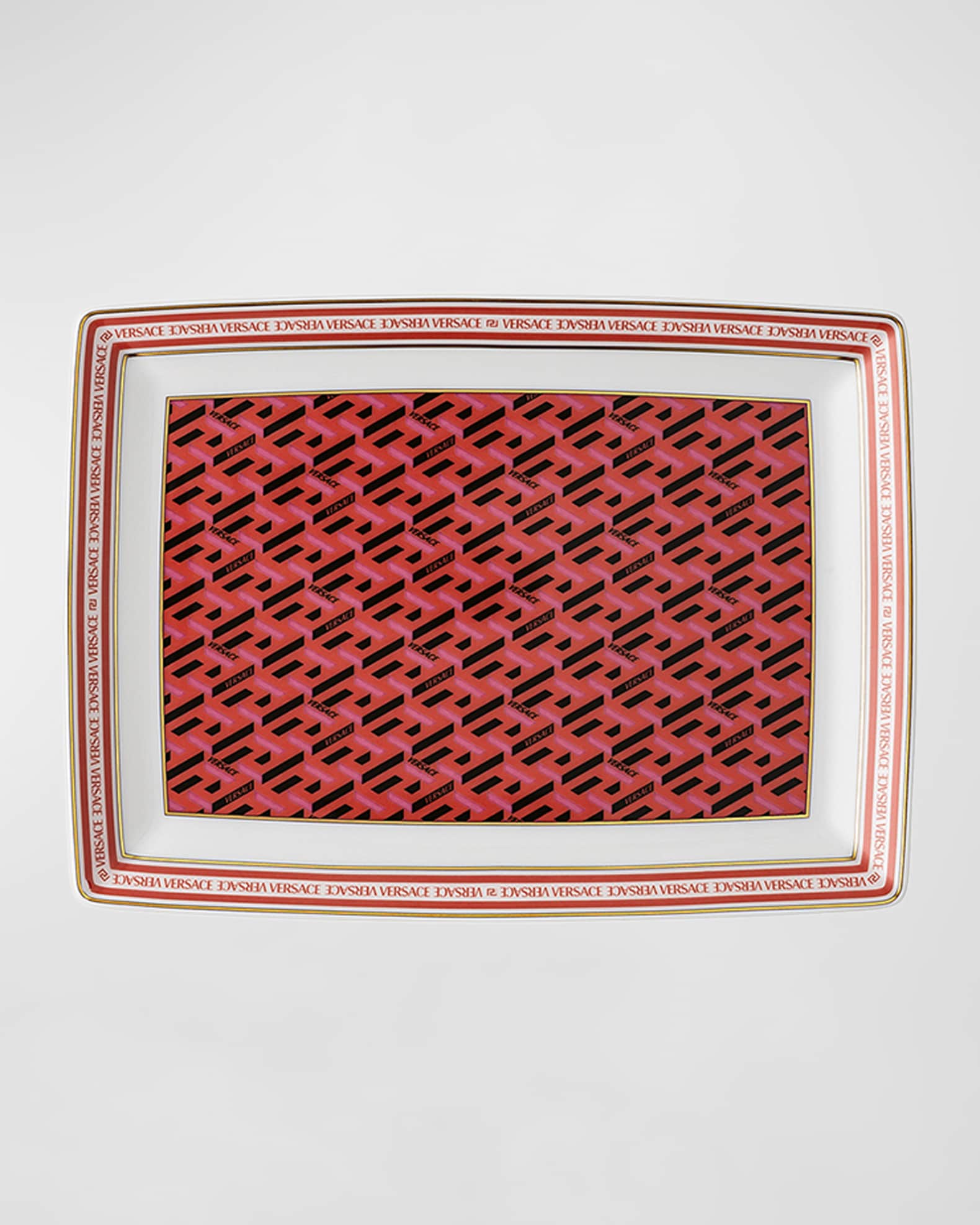 Versace La Greca Signature Letter Tray, 7" | Neiman Marcus