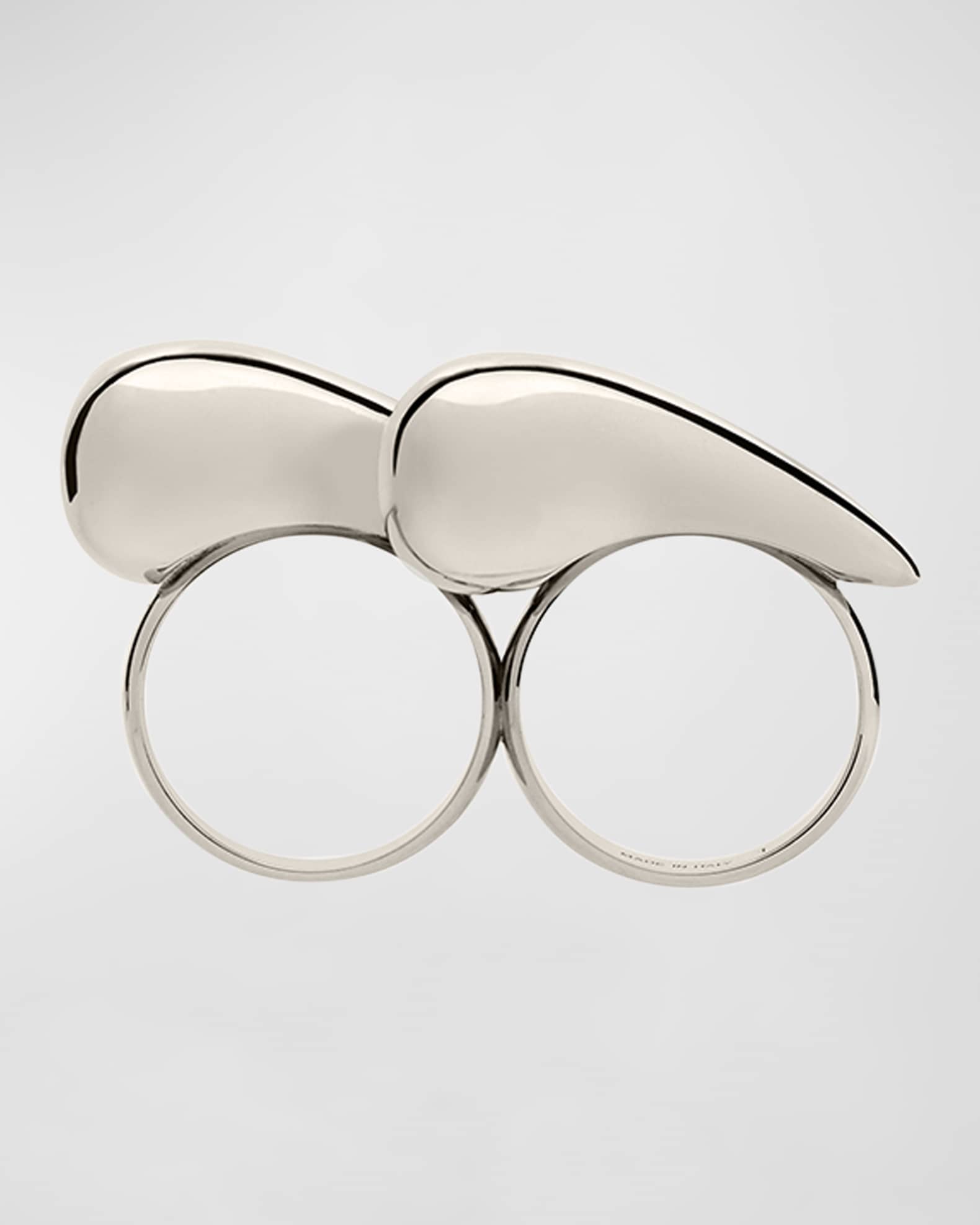 Givenchy Men's G Tears Two-Finger Ring | Neiman Marcus