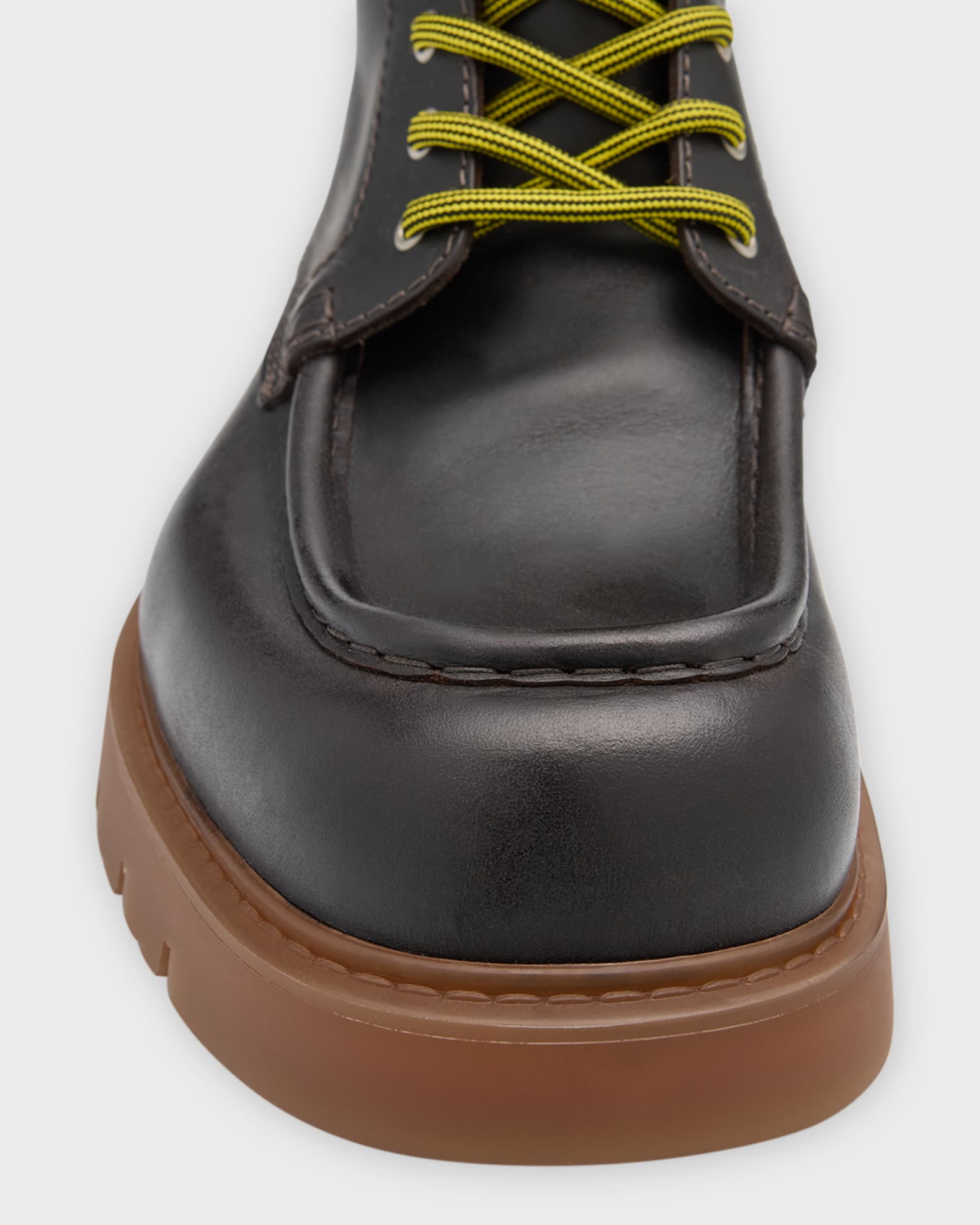 Men's Haddock Leather Lace-Up Boots | Neiman Marcus