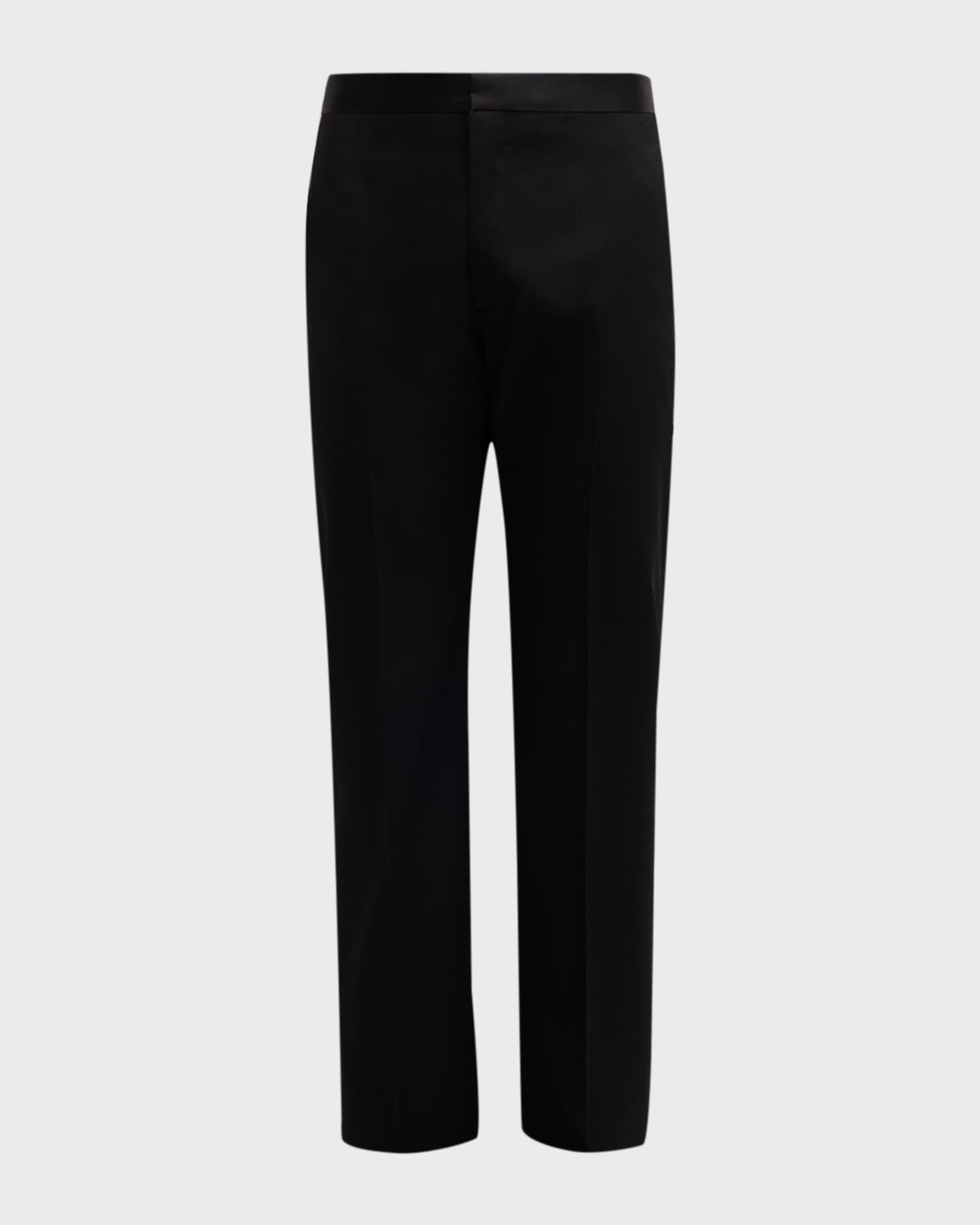 Givenchy Men's Satin-Waist Tuxedo Pants | Neiman Marcus