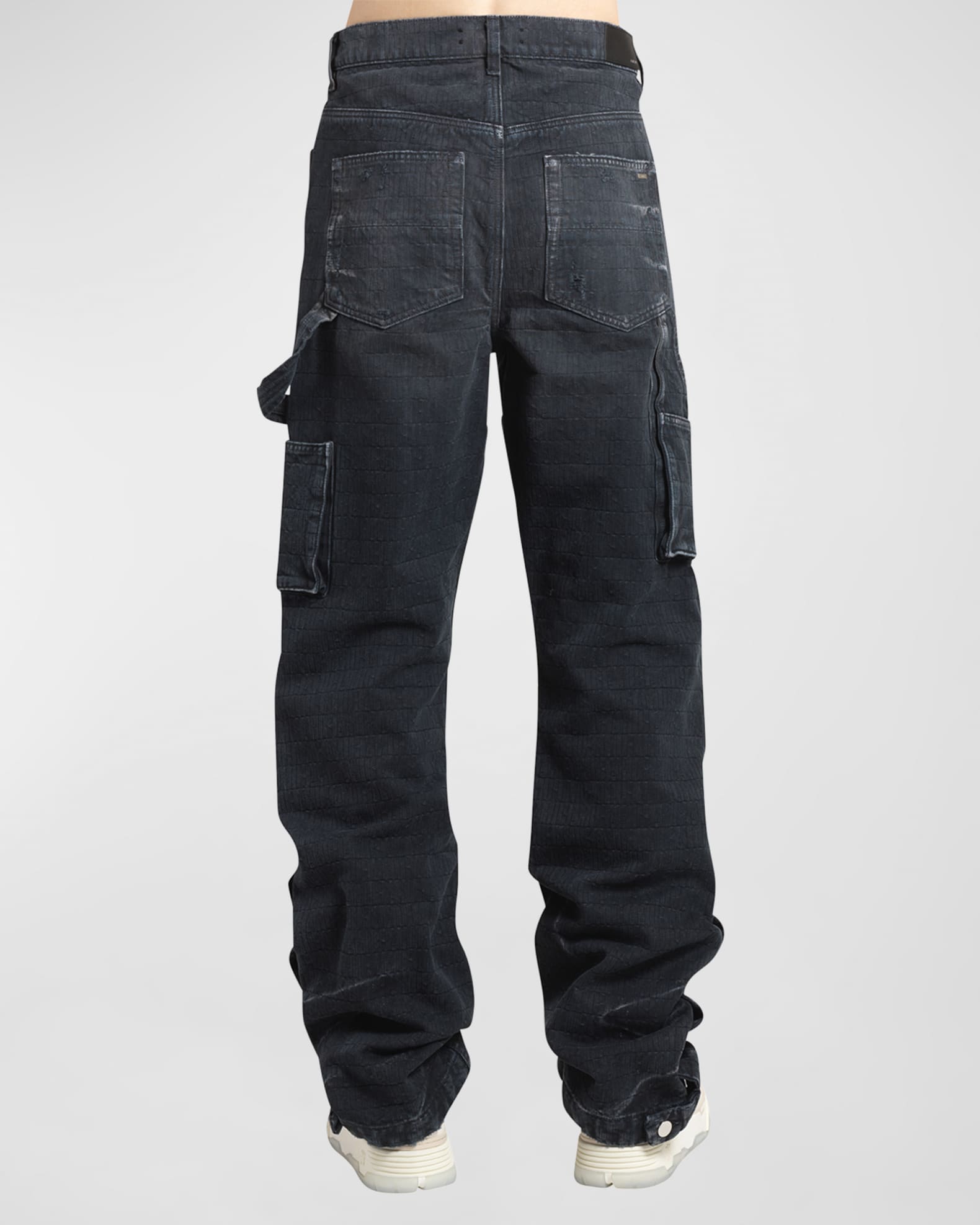Amiri Men's Repeat-Logo Carpenter Jeans | Neiman Marcus