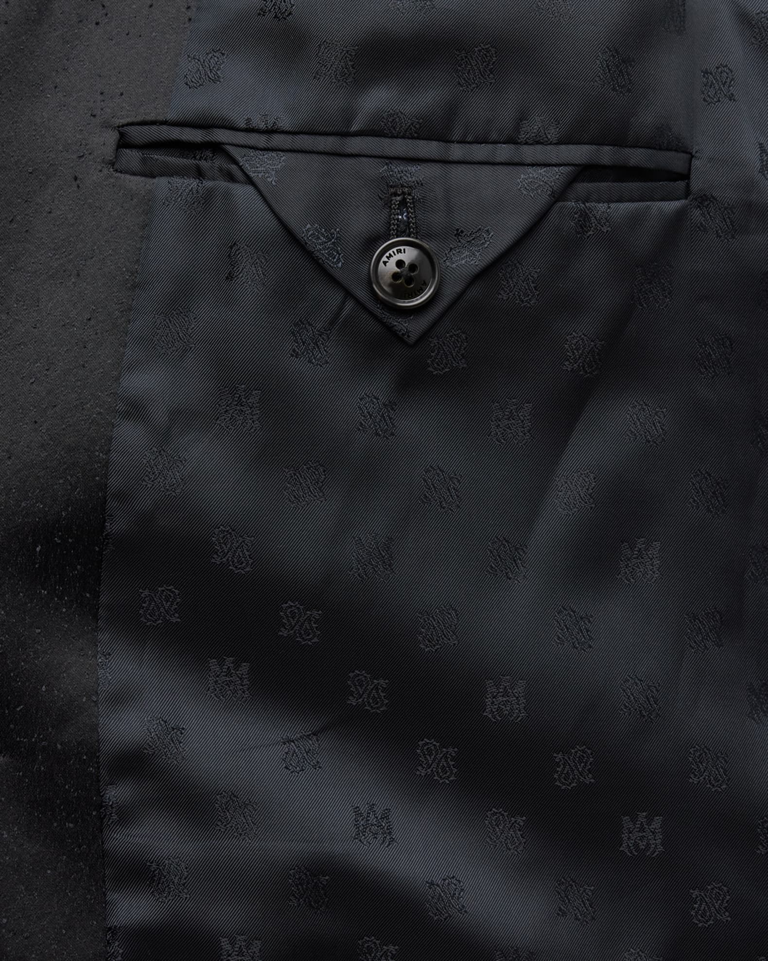 Amiri Men's Double-Breasted Stand Collar Blazer | Neiman Marcus