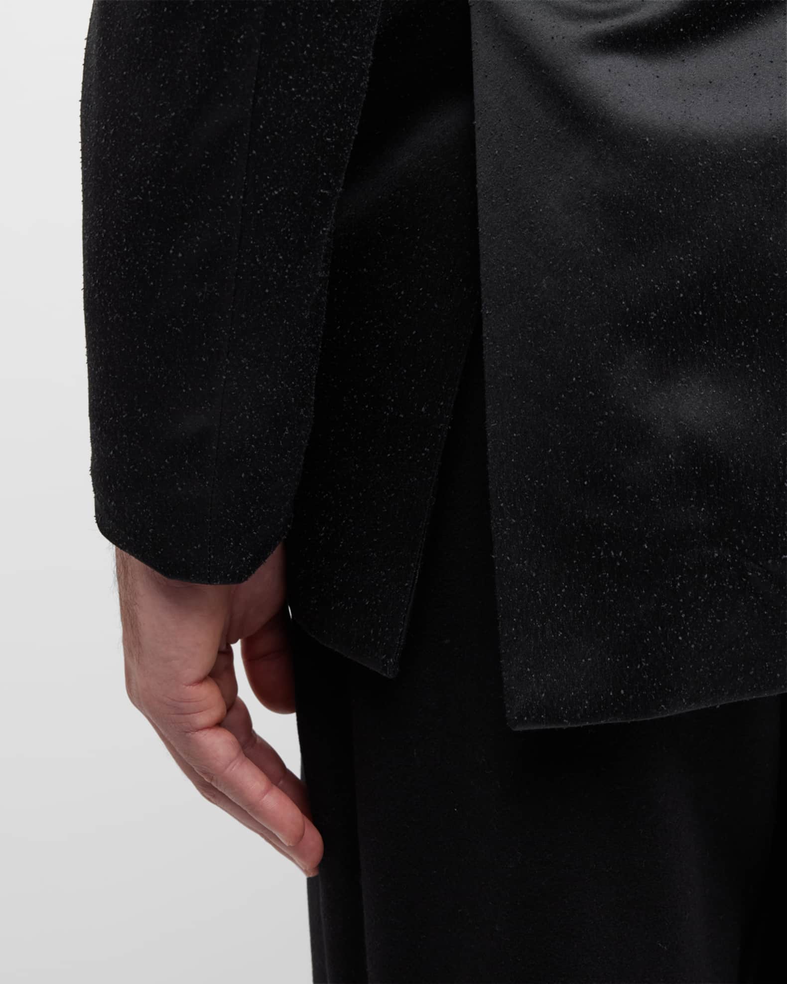 Amiri Men's Double-Breasted Stand Collar Blazer | Neiman Marcus