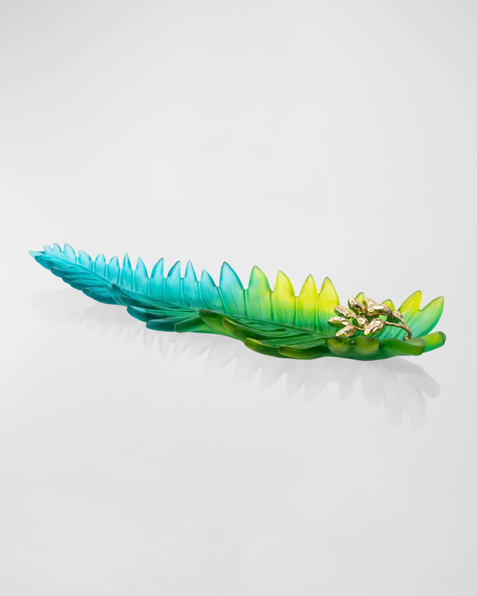 Daum Palm Beach Large Leaf Bowl | Neiman Marcus