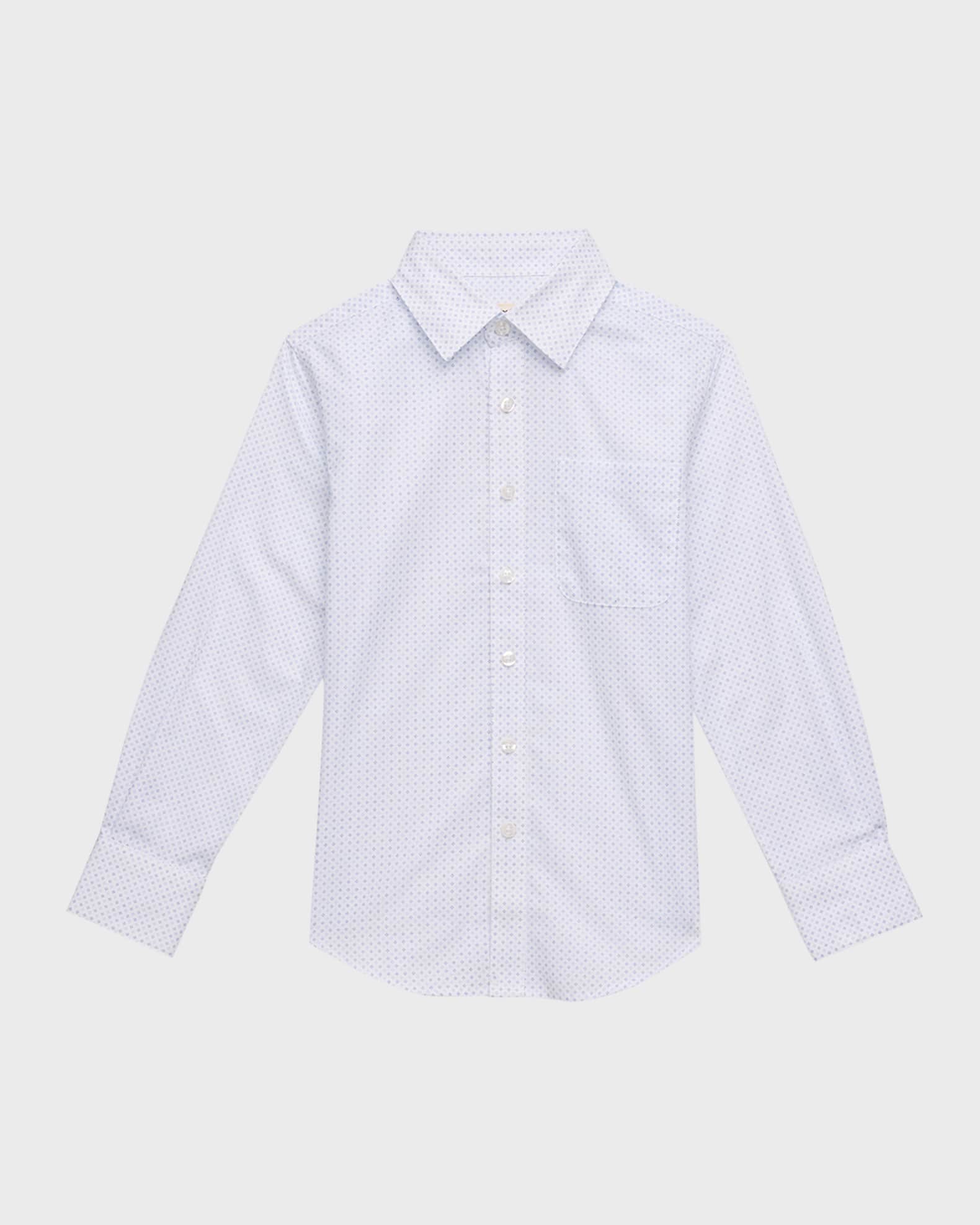 Appaman Boy's Polka Dot Button Down Shirt, Size 2-14 | Neiman Marcus