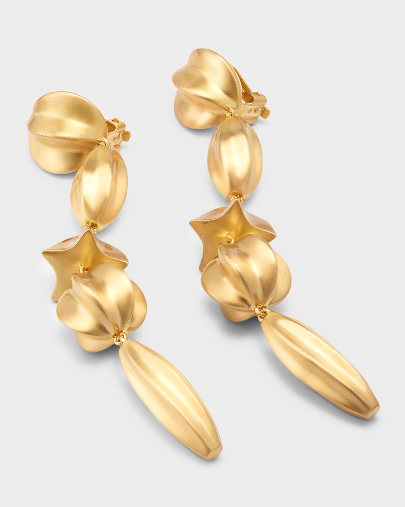 Cult Gaia Illene Clip On Earrings | Neiman Marcus