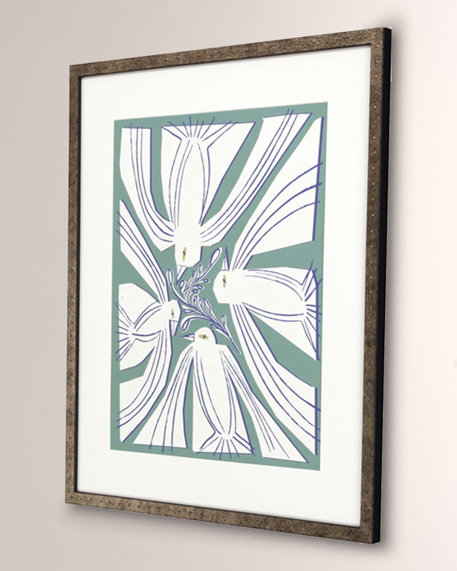"Block Flock II" Art Print | Neiman Marcus