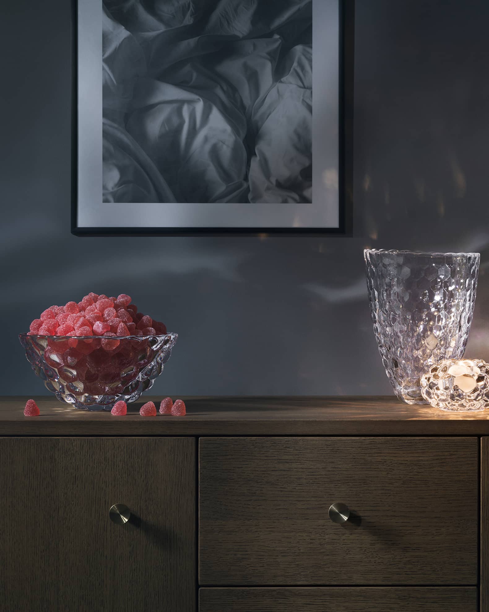 Orrefors Raspberry Bowl, Large | Neiman Marcus