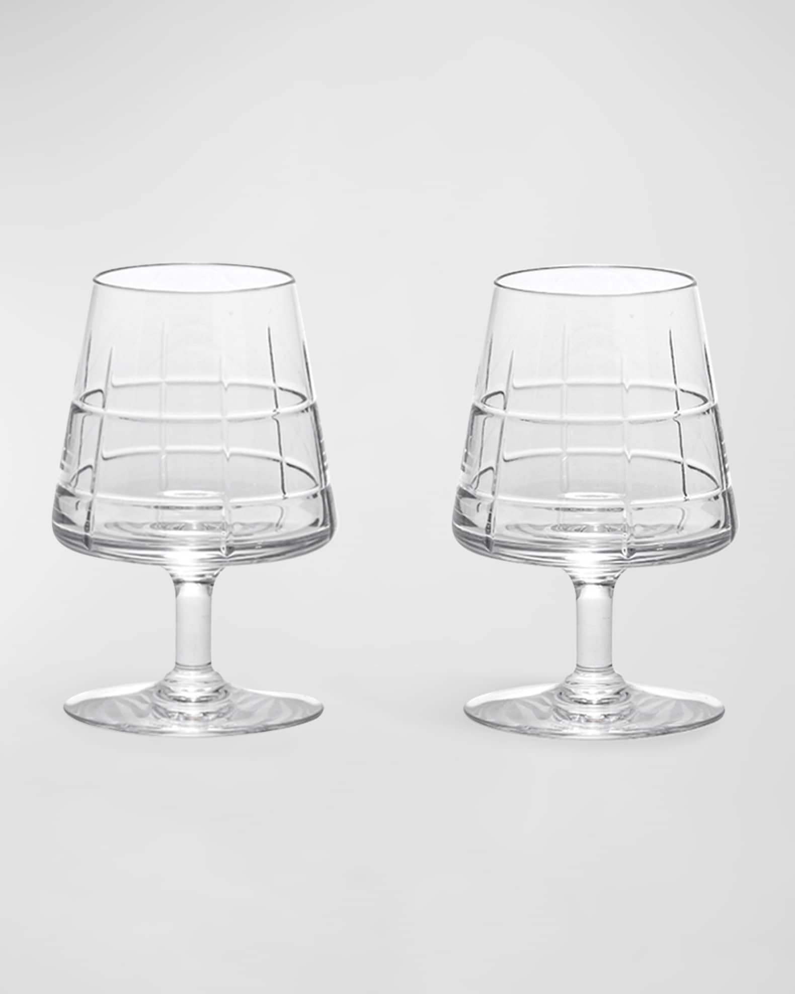 Orrefors Street Cognac Glasses, Set of 2 | Neiman Marcus