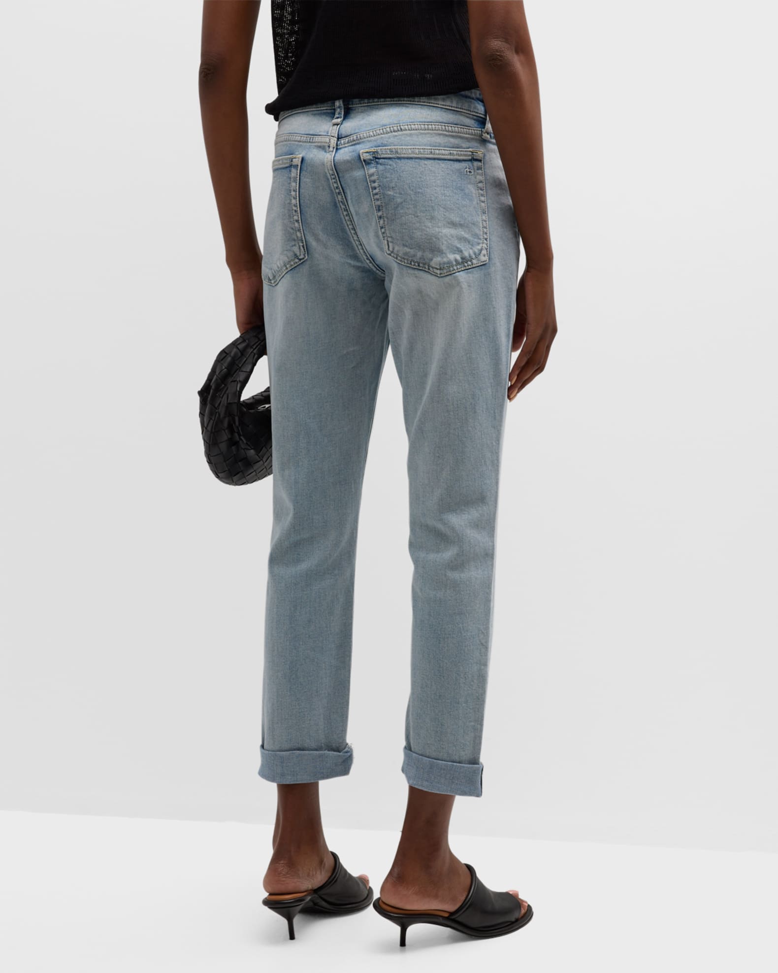 Rag & Bone Dre Low-Rise Slim Boyfriend Jeans | Neiman Marcus
