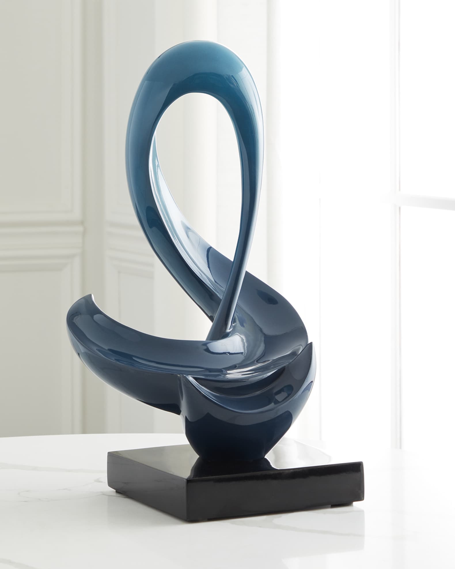 John-Richard Collection Sinuous Loop Sculpture | Neiman Marcus
