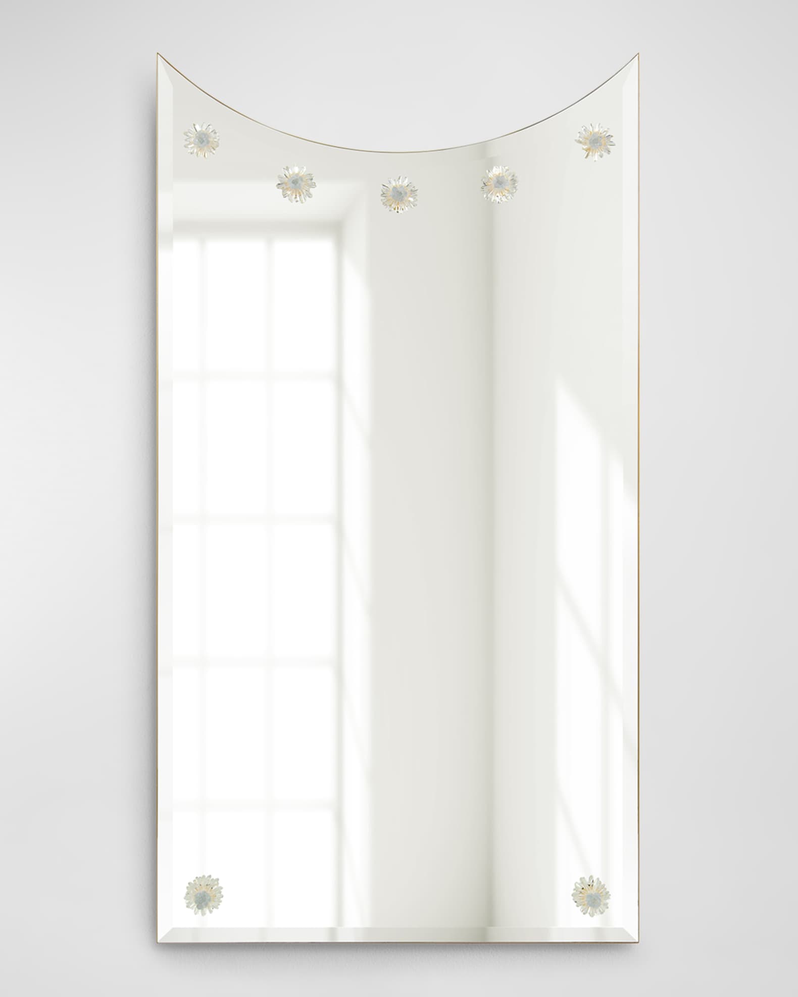 John-Richard Collection Crescent Mirror | Neiman Marcus