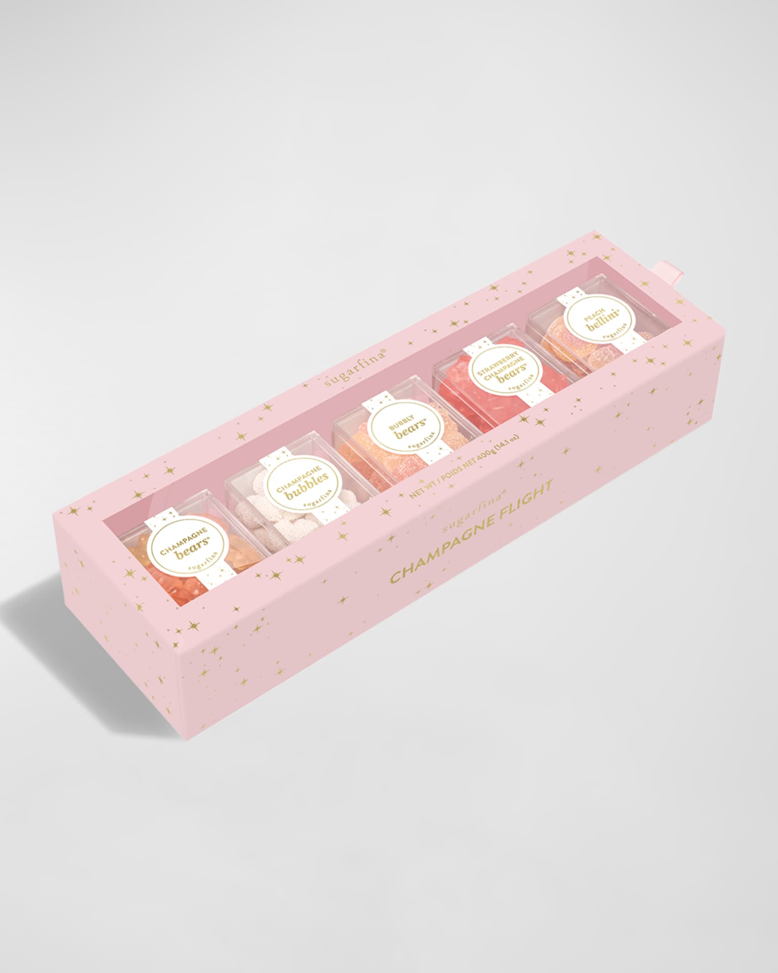 Sugarfina Champagne Flight 5-Piece Candy Bento Box | Neiman Marcus
