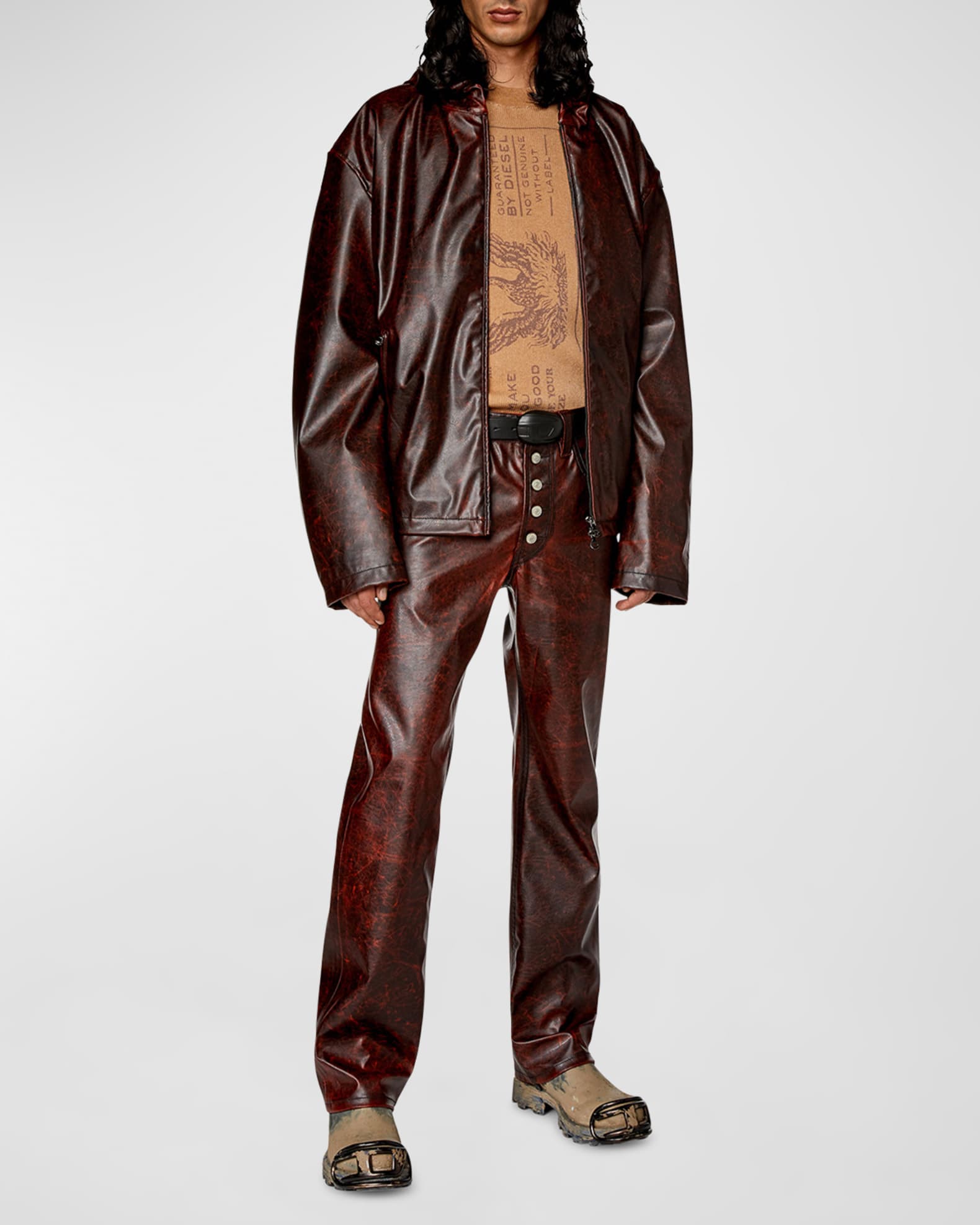 Diesel Men's J-Ram Coated Jacket | Neiman Marcus