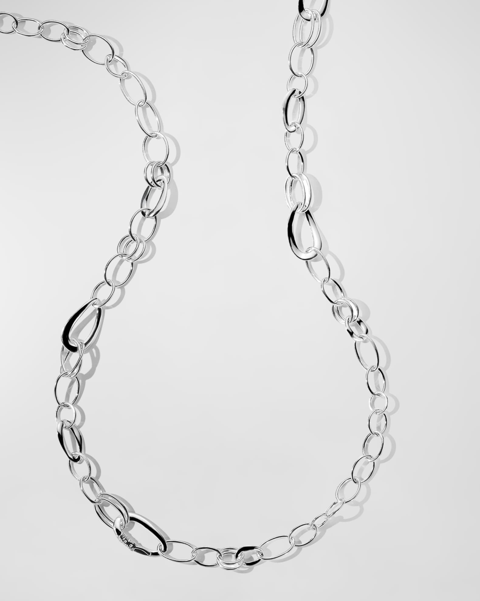 Ippolita Cherish Sterling Silver Link Chain Necklace, 37" | Neiman Marcus