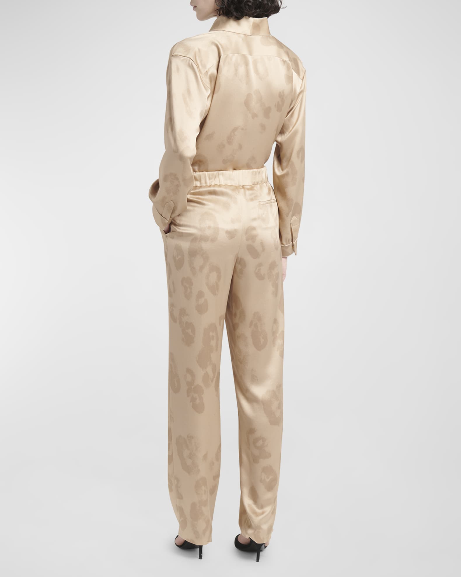 Leopard-Printed Silk Collection | Neiman Marcus