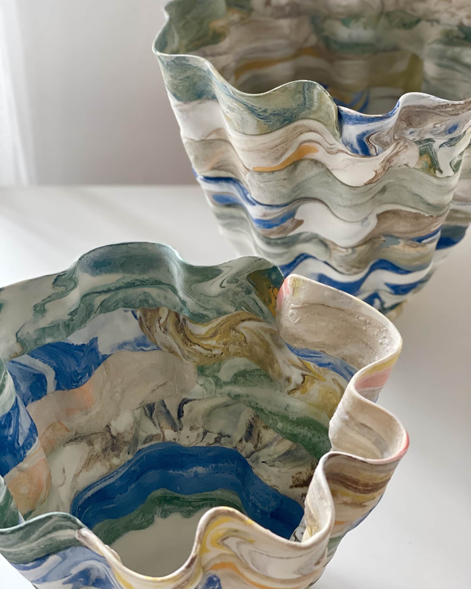 Luisa Maisel Colorful Confinement Matte Vase 25 Neiman Marcus