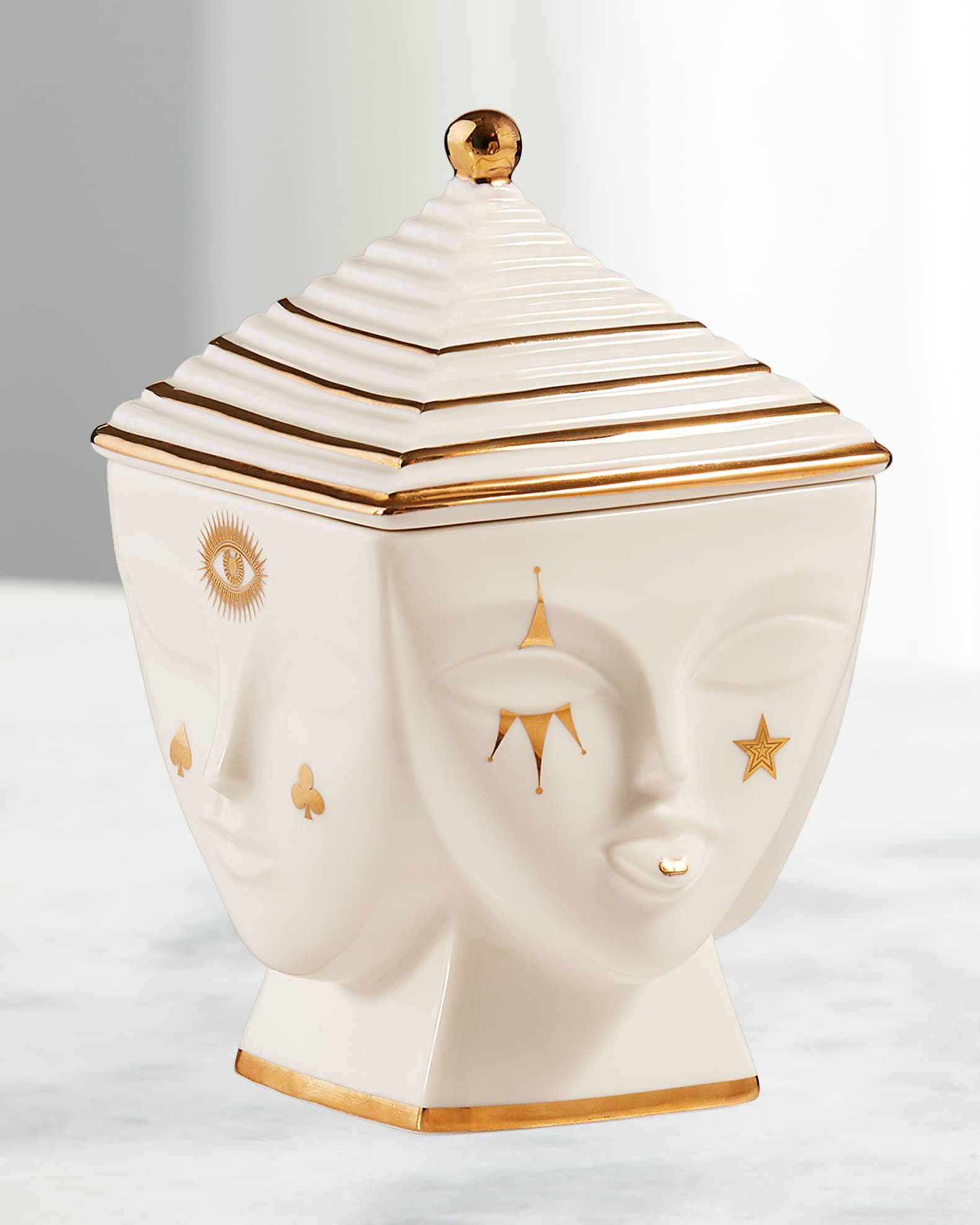 Jonathan Adler Gilded Muse Box | Neiman Marcus
