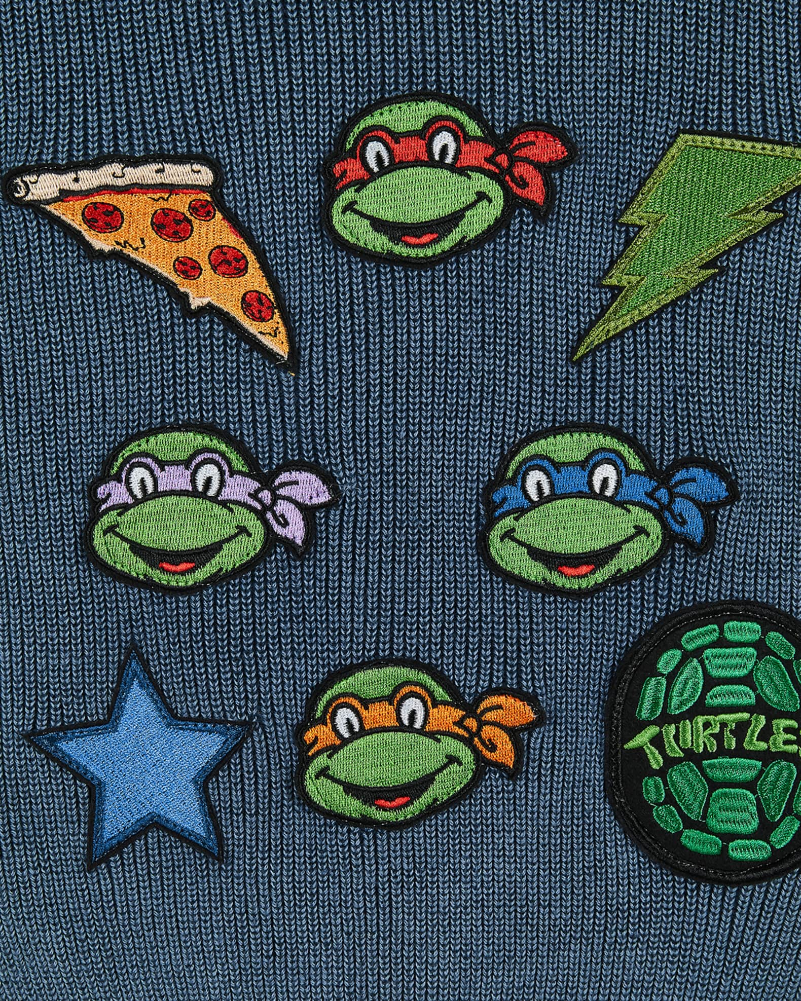 Andy & Evan x TMNT Boy's Stone Washed Rib Hooded Sweater, Size 2-7 ...