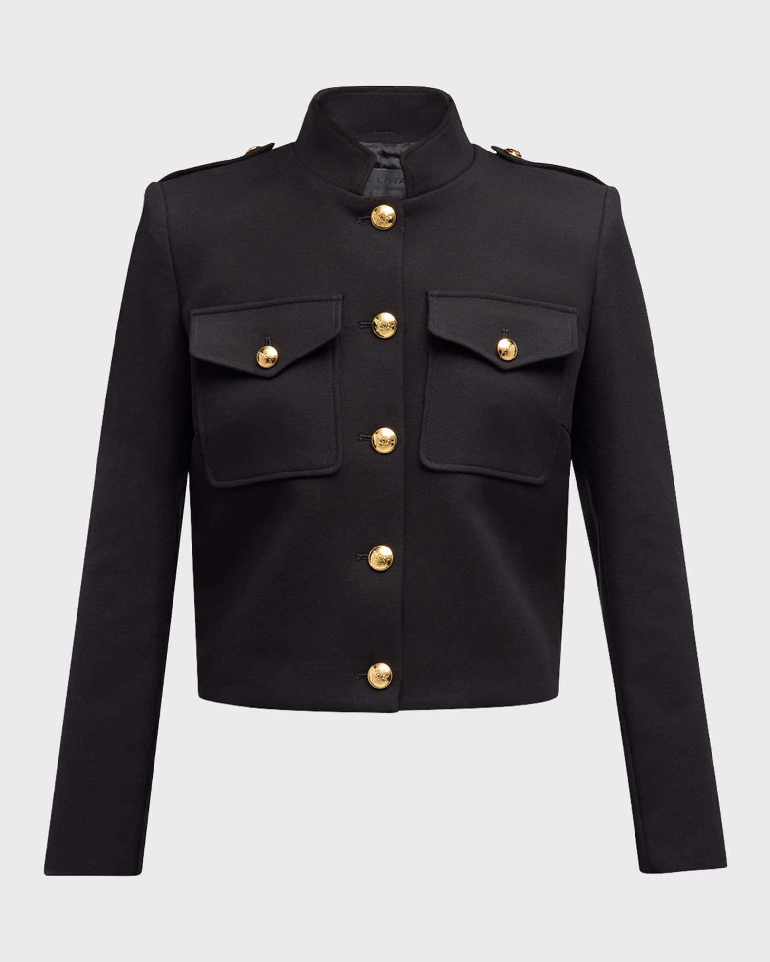 Nili Lotan Berenice Crop Safari Jacket | Neiman Marcus