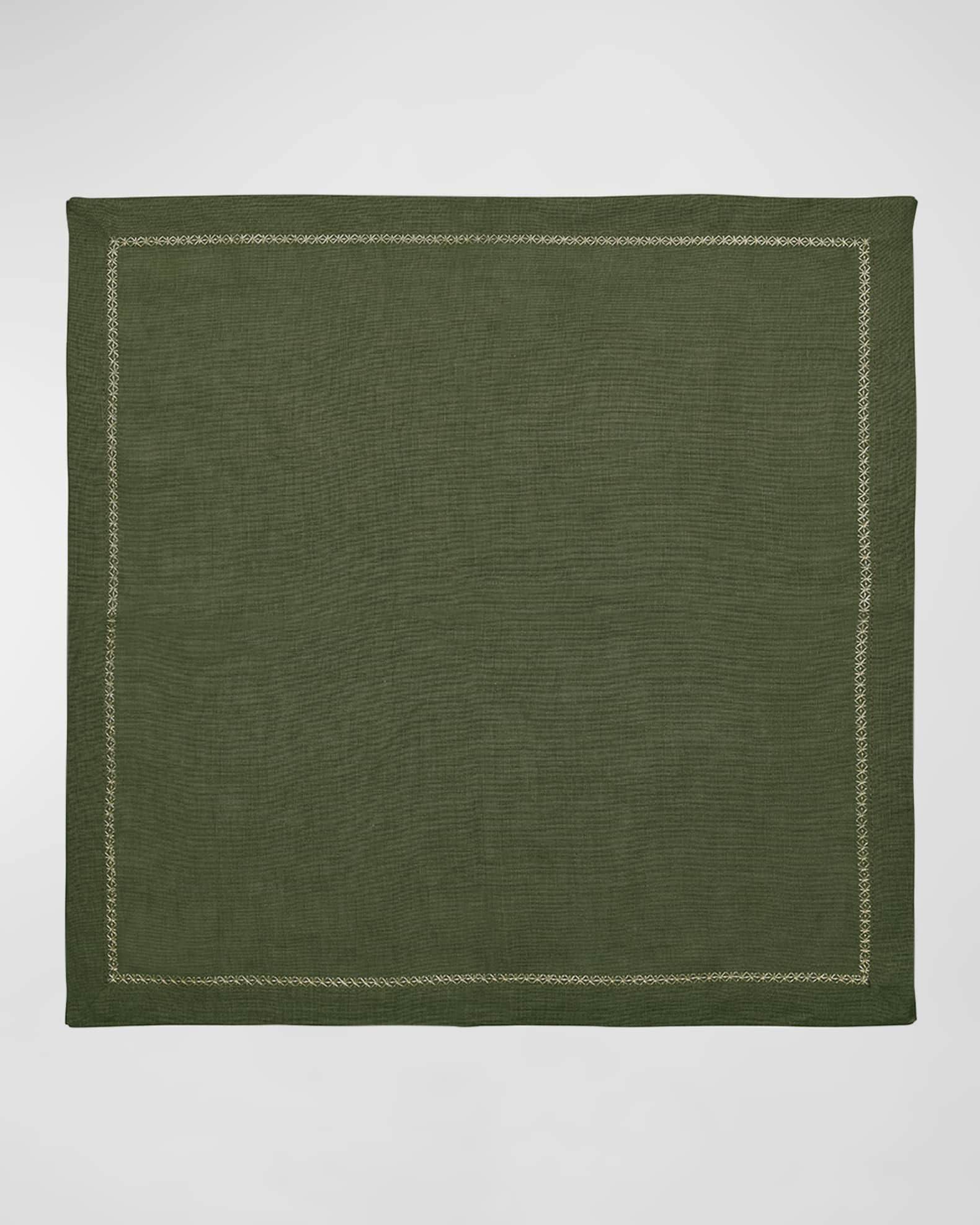 Kim Seybert Napkin Classic, Olive | Neiman Marcus
