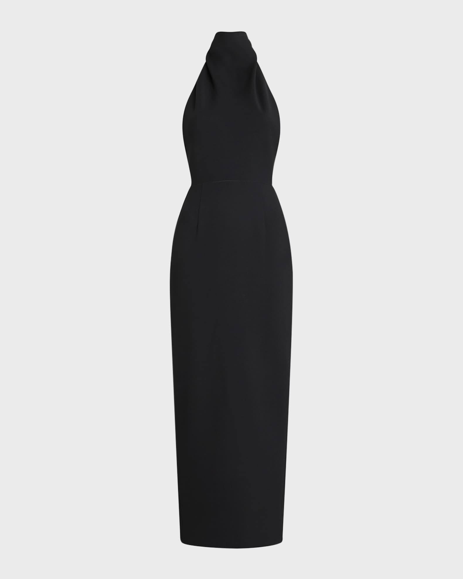 Sau Lee Patricia Open-Back Neck-Tie Halter Dress | Neiman Marcus