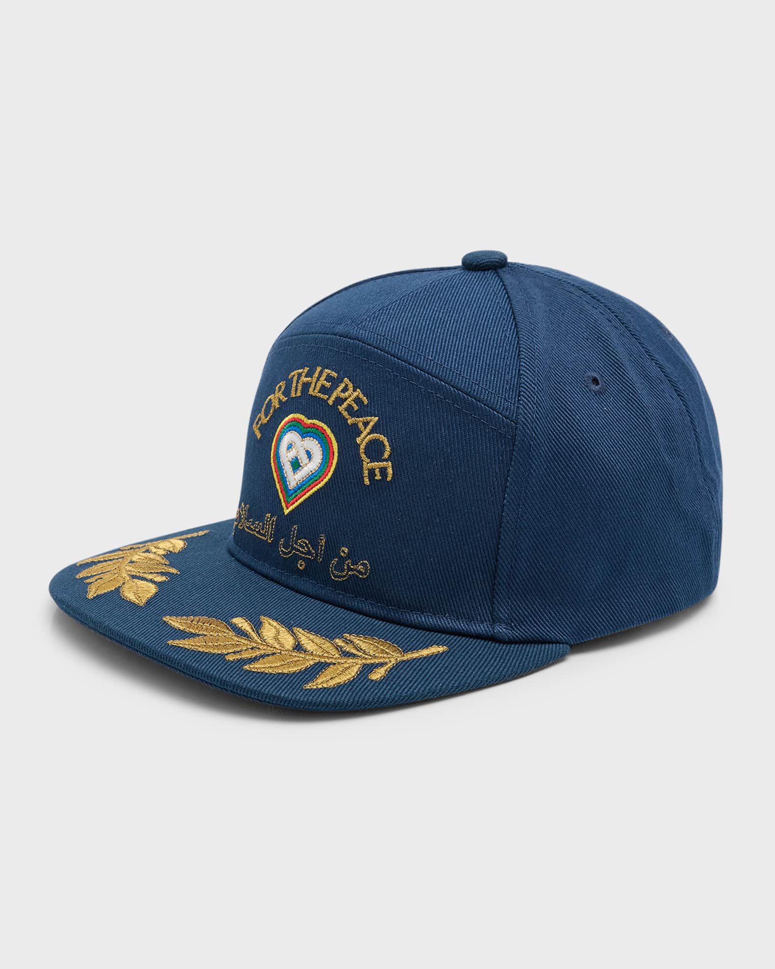 CASABLANCA Men's For The Peace Embroidered Baseball Hat | Neiman Marcus