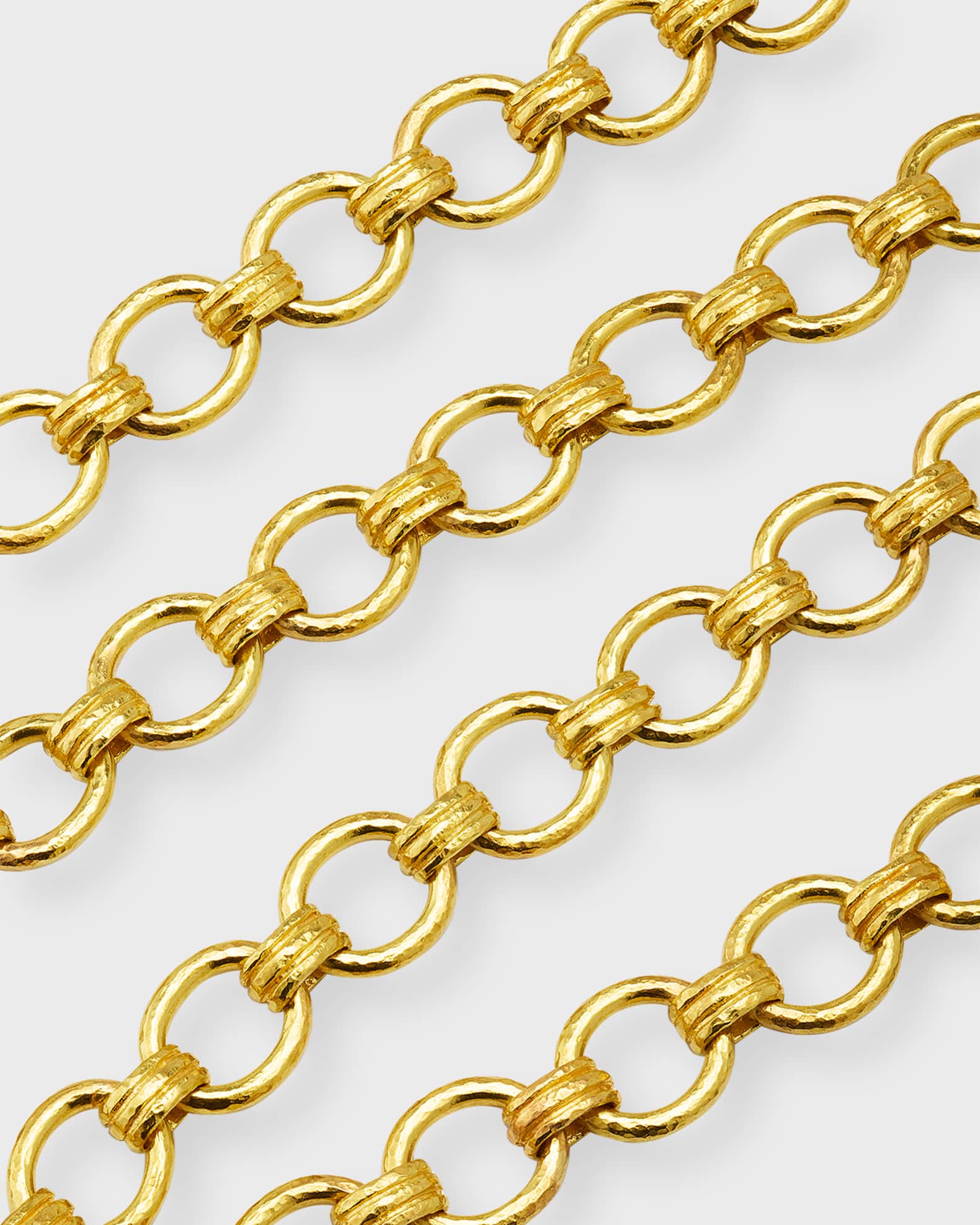 Elizabeth Locke 19K Montalcino Chain with Toggle, 17"L | Neiman Marcus