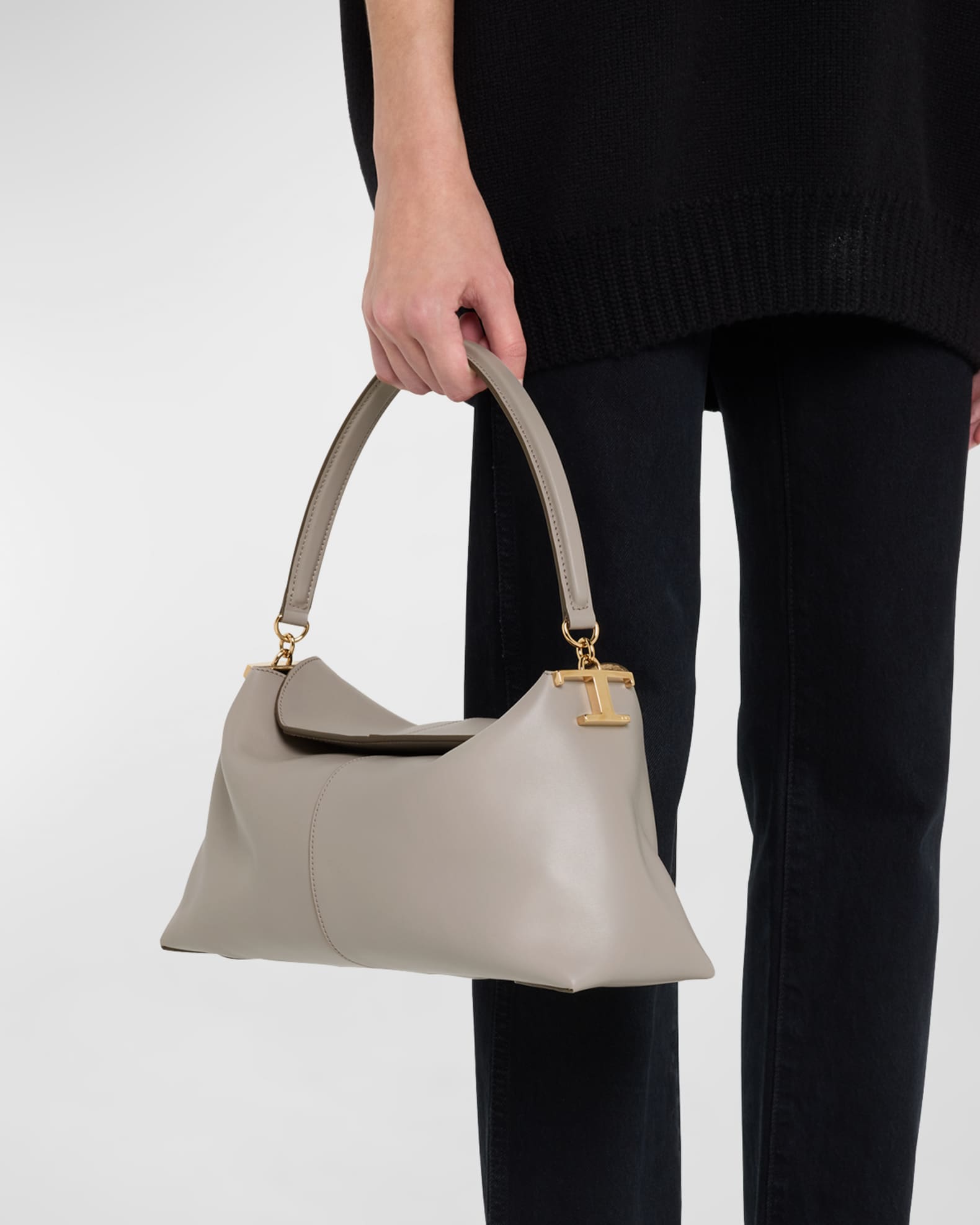 Tod's Small T Case Shoulder Bag | Neiman Marcus