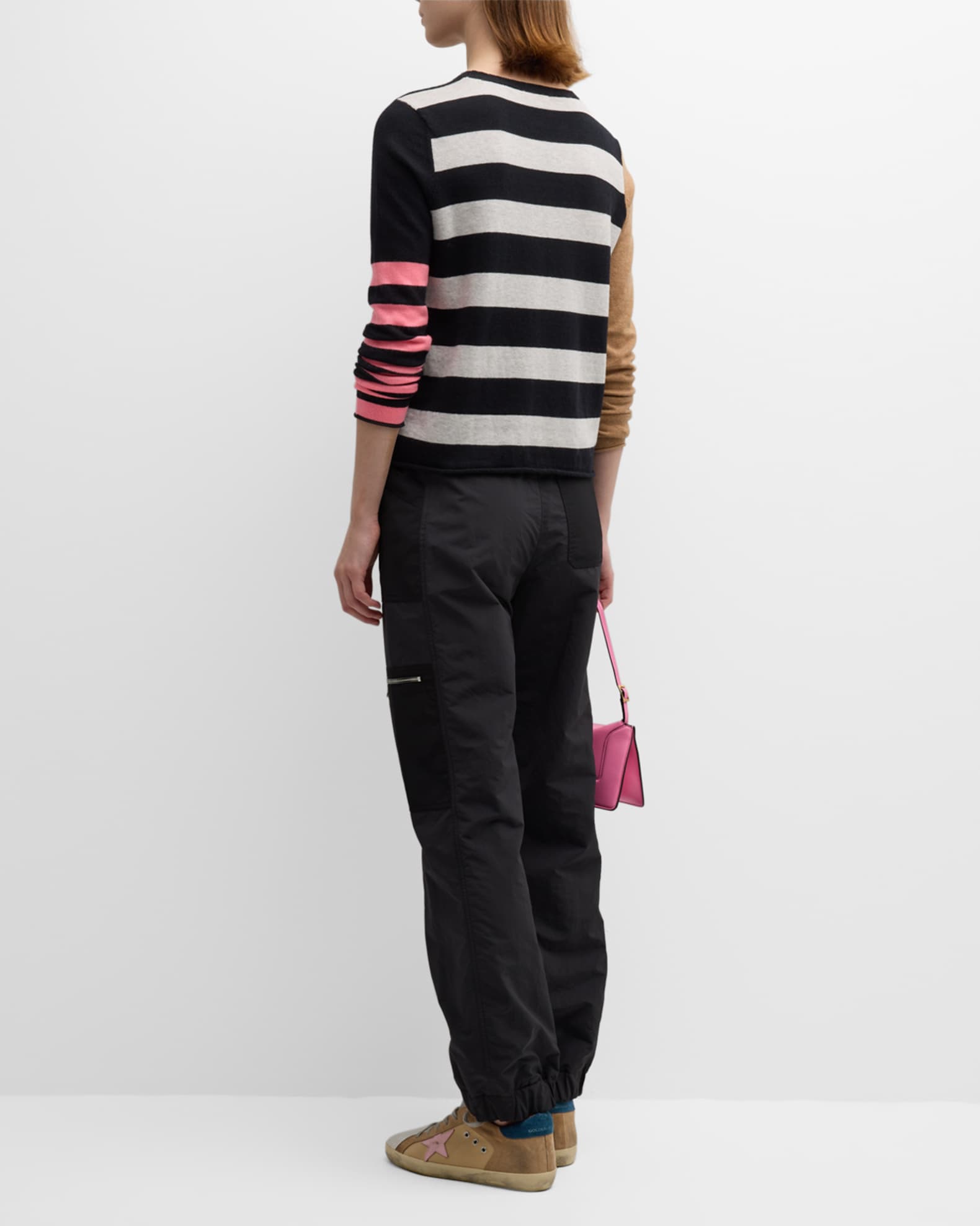 Lisa Todd Pop Rox Colorblock Striped Sweater | Neiman Marcus