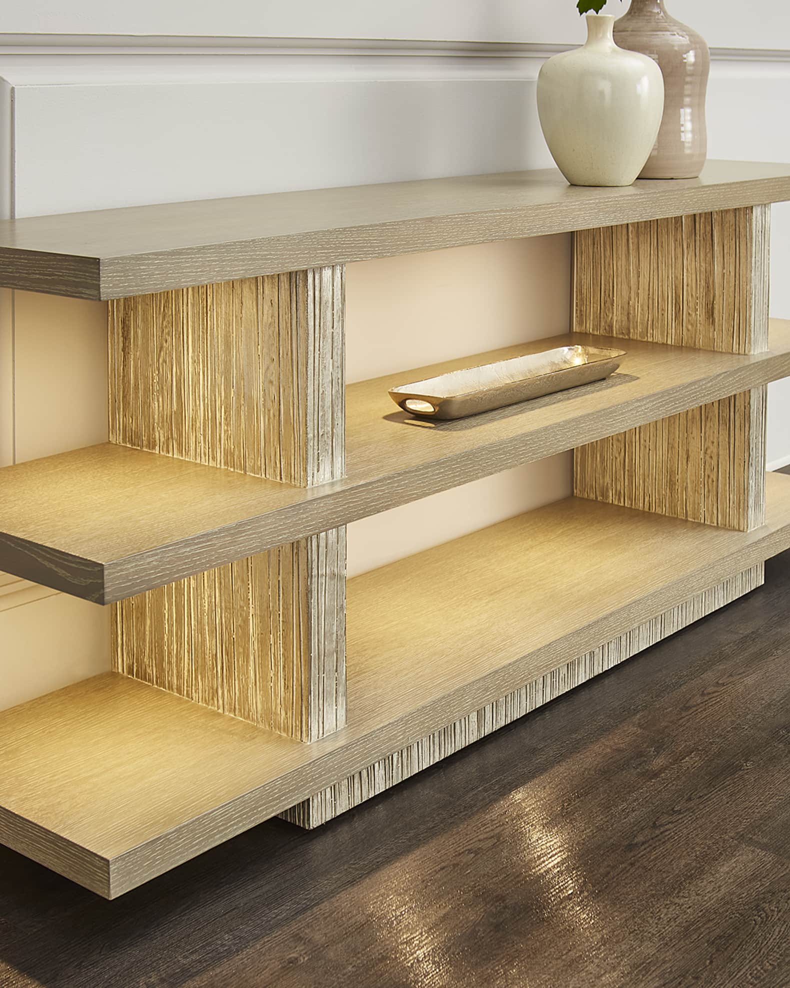 John-Richard Collection Framework Console Table | Neiman Marcus