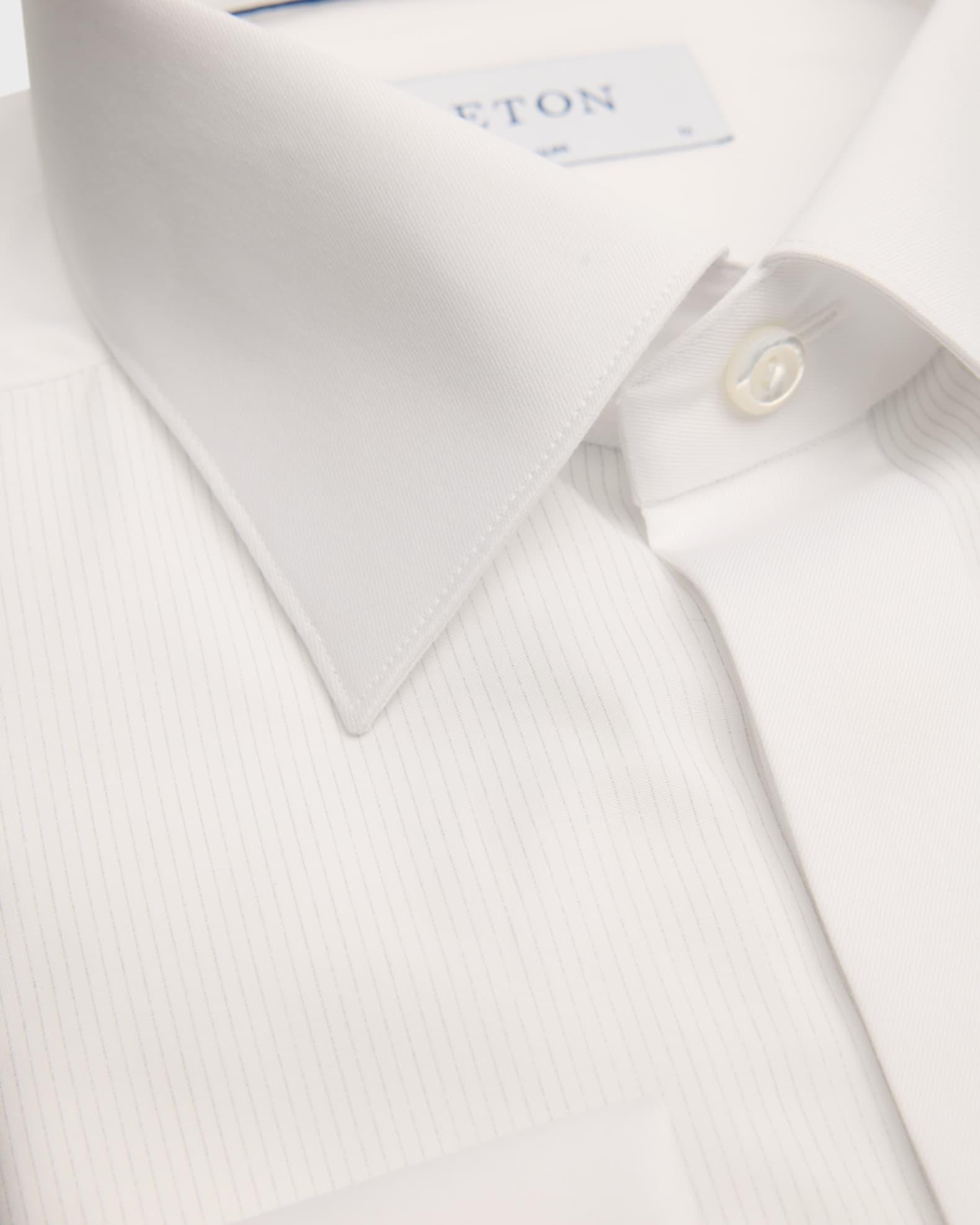 Eton Men's Bib-Front Twill Dress Shirt | Neiman Marcus