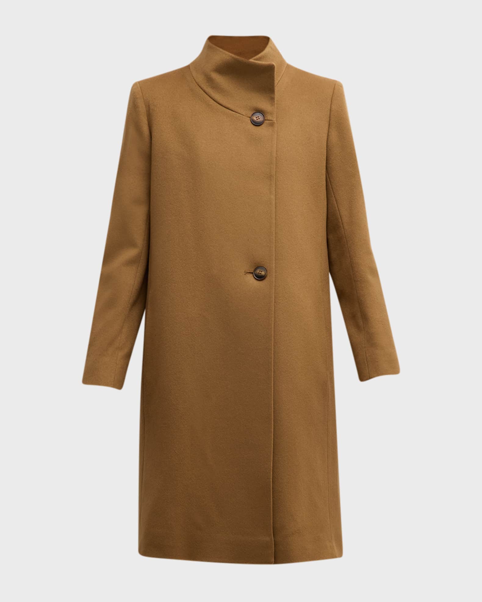 Fleurette Vick Wool Overcoat | Neiman Marcus