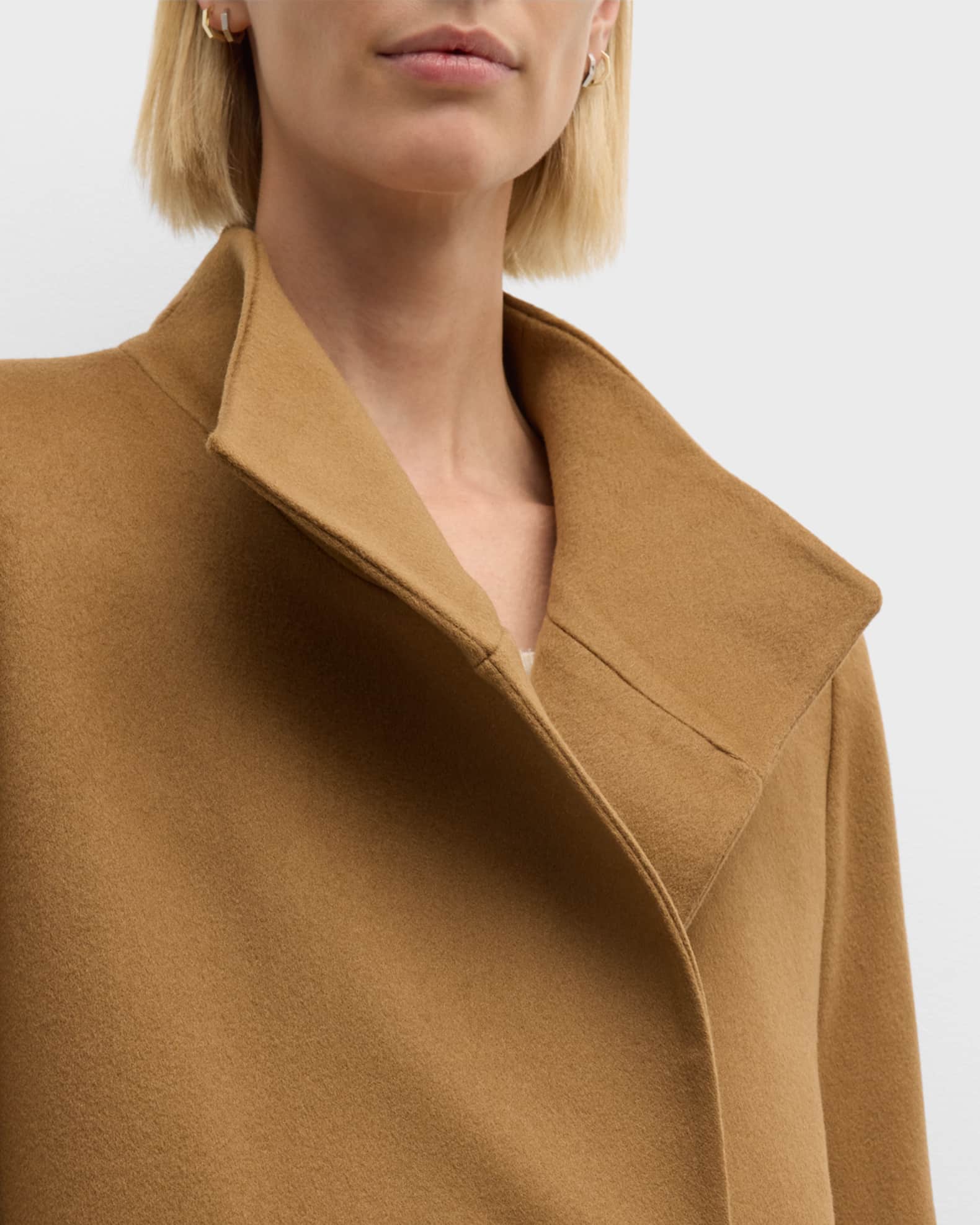 Fleurette Vick Wool Overcoat | Neiman Marcus