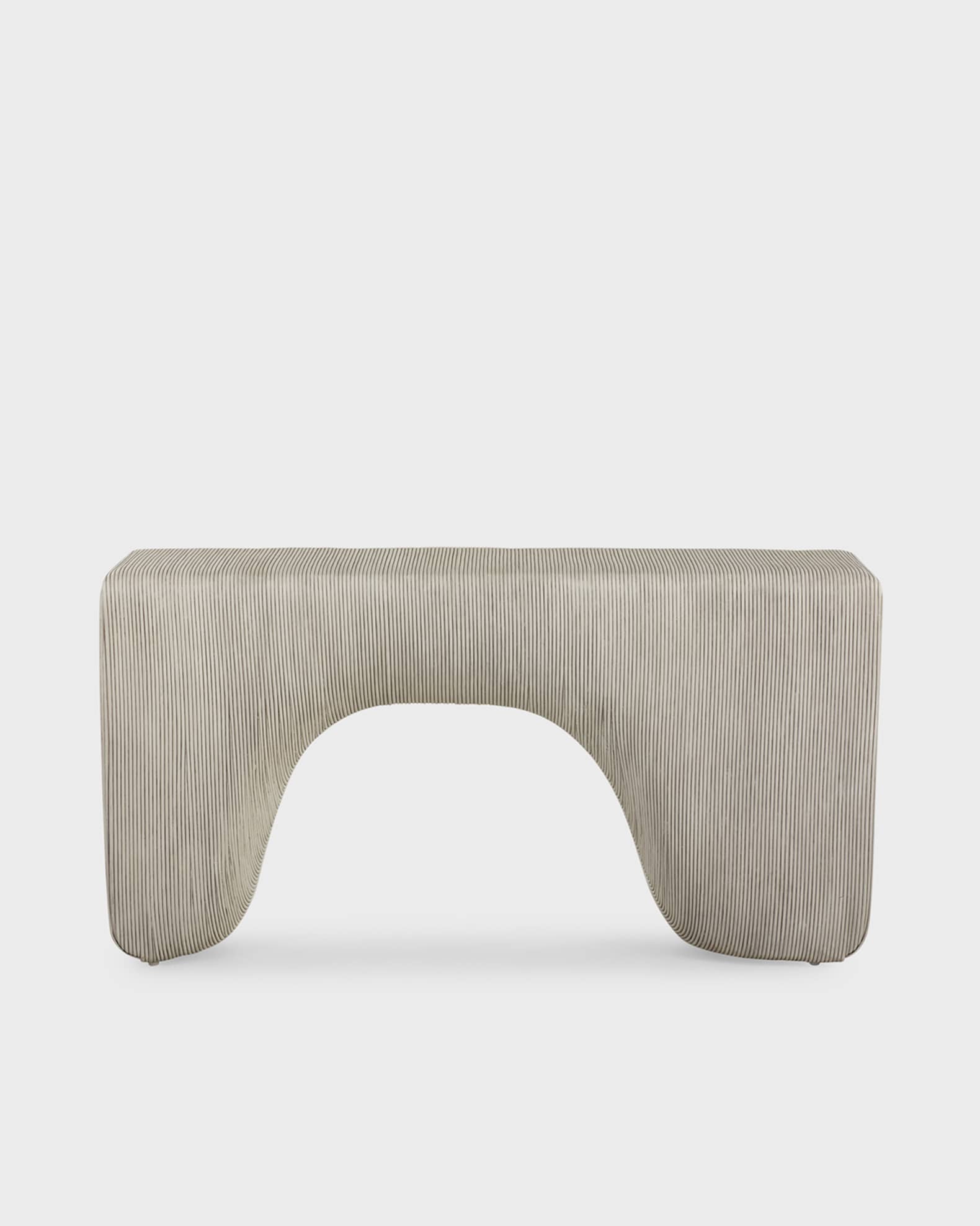 Palecek Cyprus Rattan Console Table | Neiman Marcus