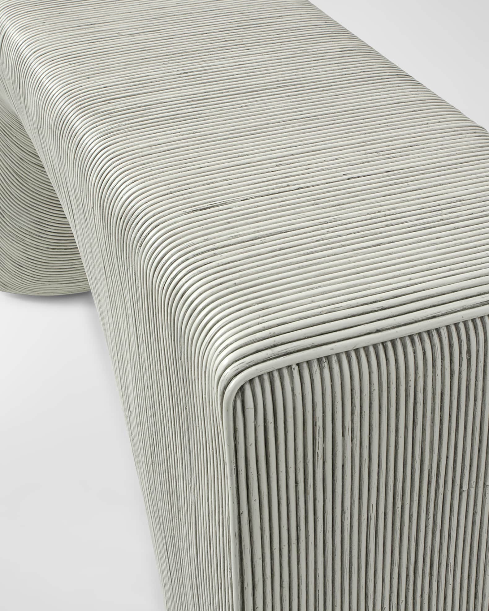 Palecek Cyprus Rattan Console Table | Neiman Marcus