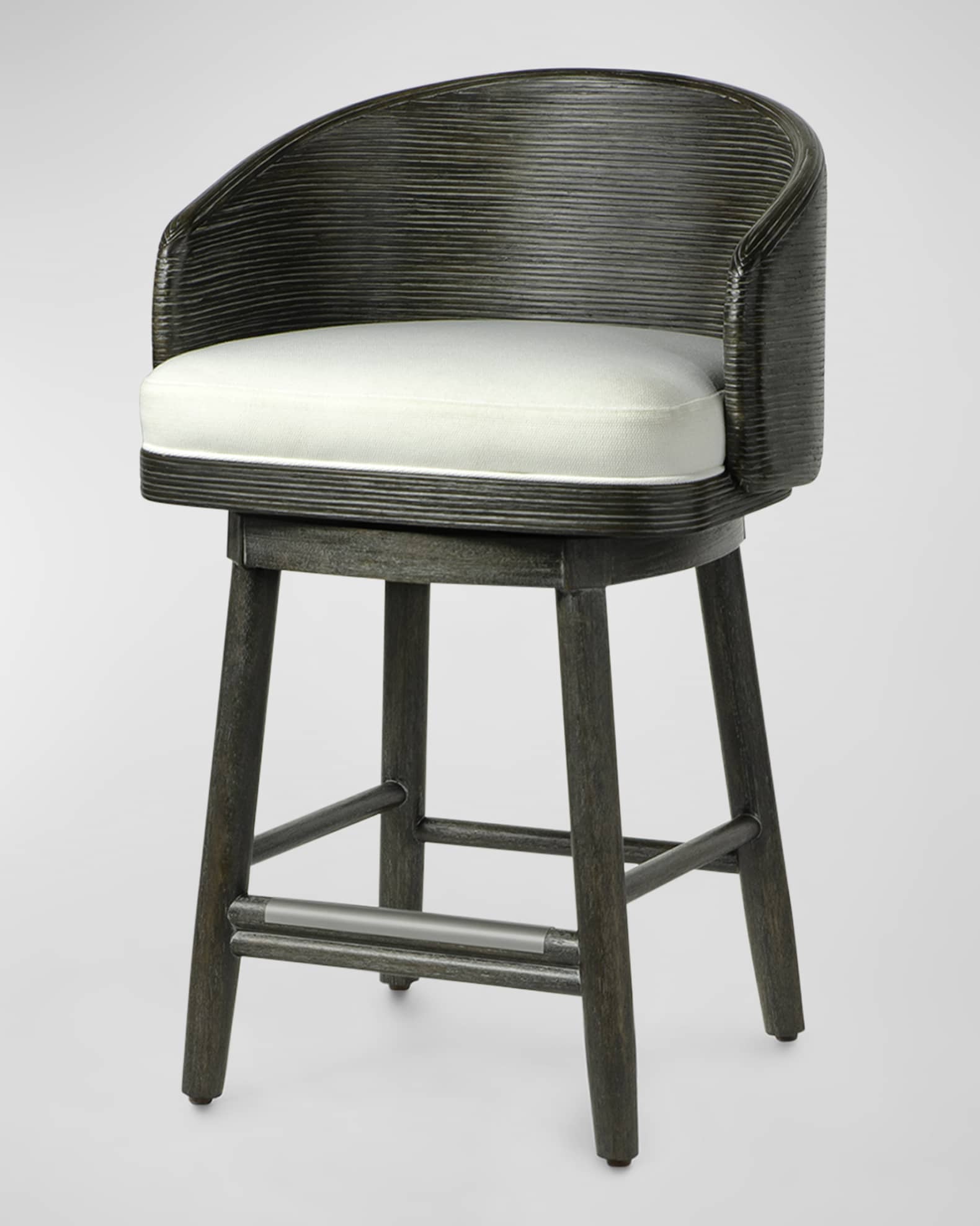 Palecek Chatham Swivel Counter Stool, 24" | Neiman Marcus