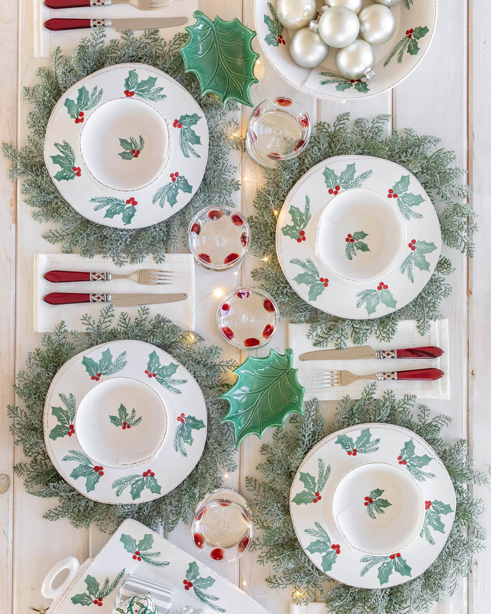 Lastra Evergreen Dinnerware Collection | Neiman Marcus