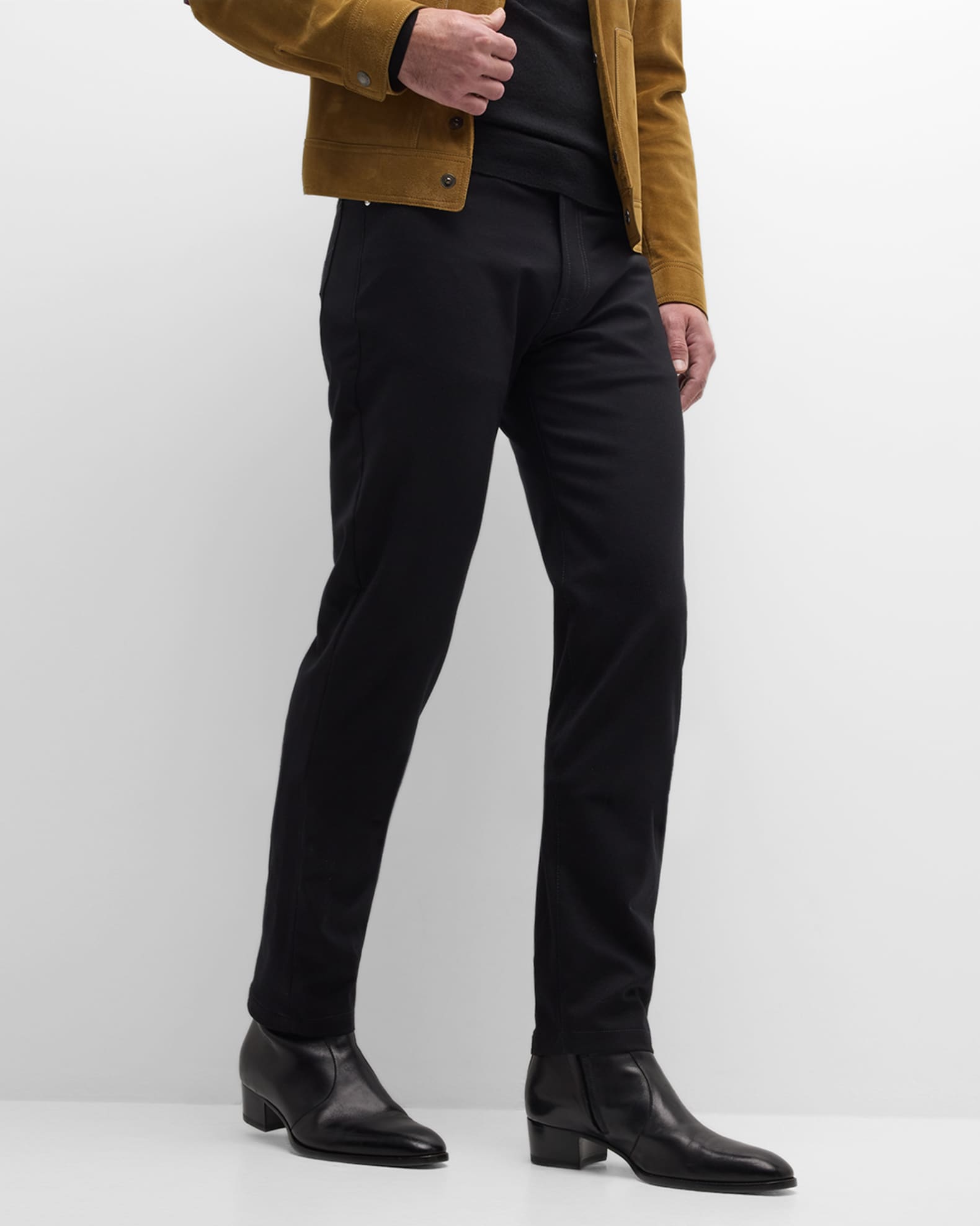 Marco Pescarolo Men's Magnifico Luxe Worsted Flannel Pants | Neiman Marcus