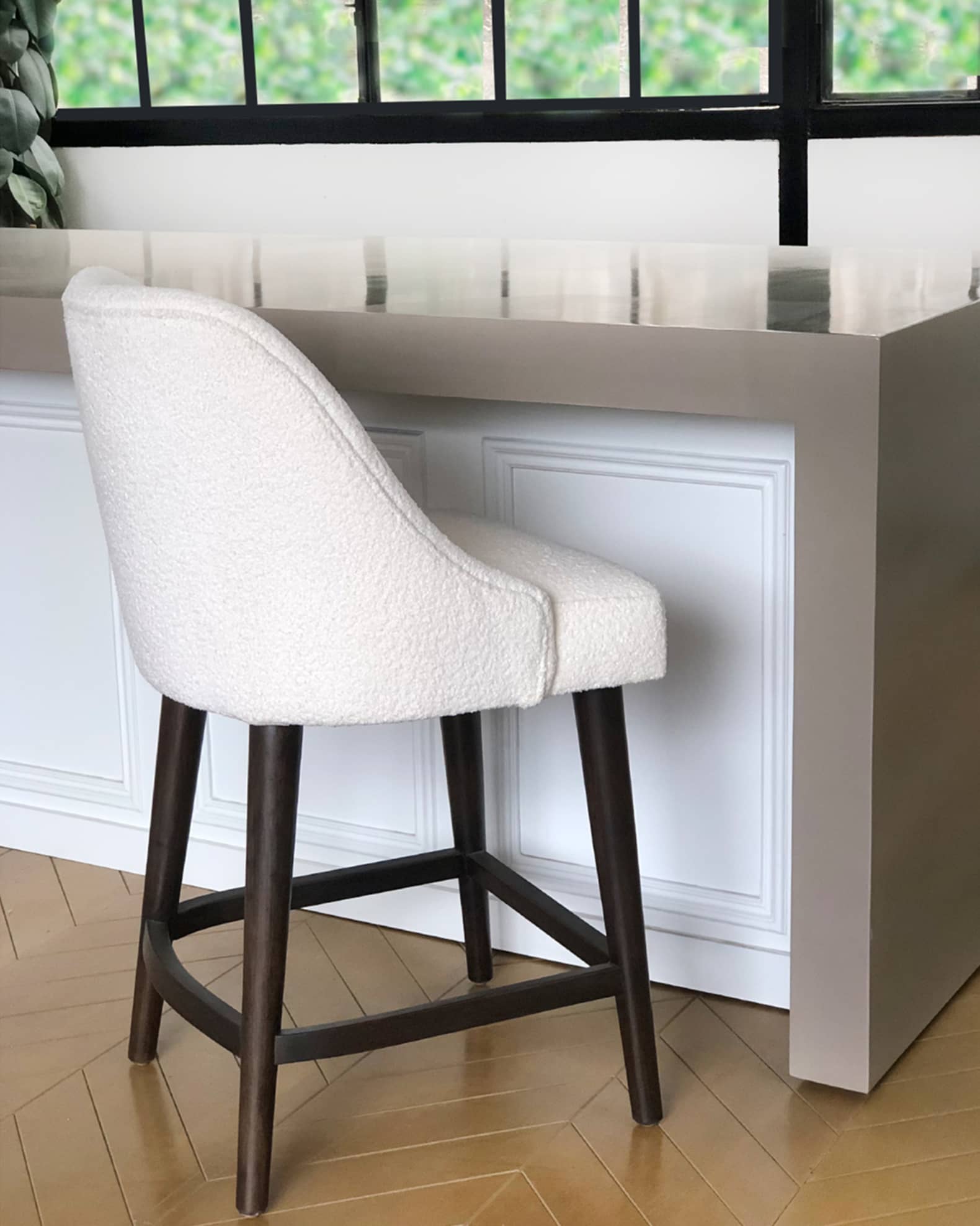 Peninsula Home Collection Montrose Counter Stool - 25" | Neiman Marcus