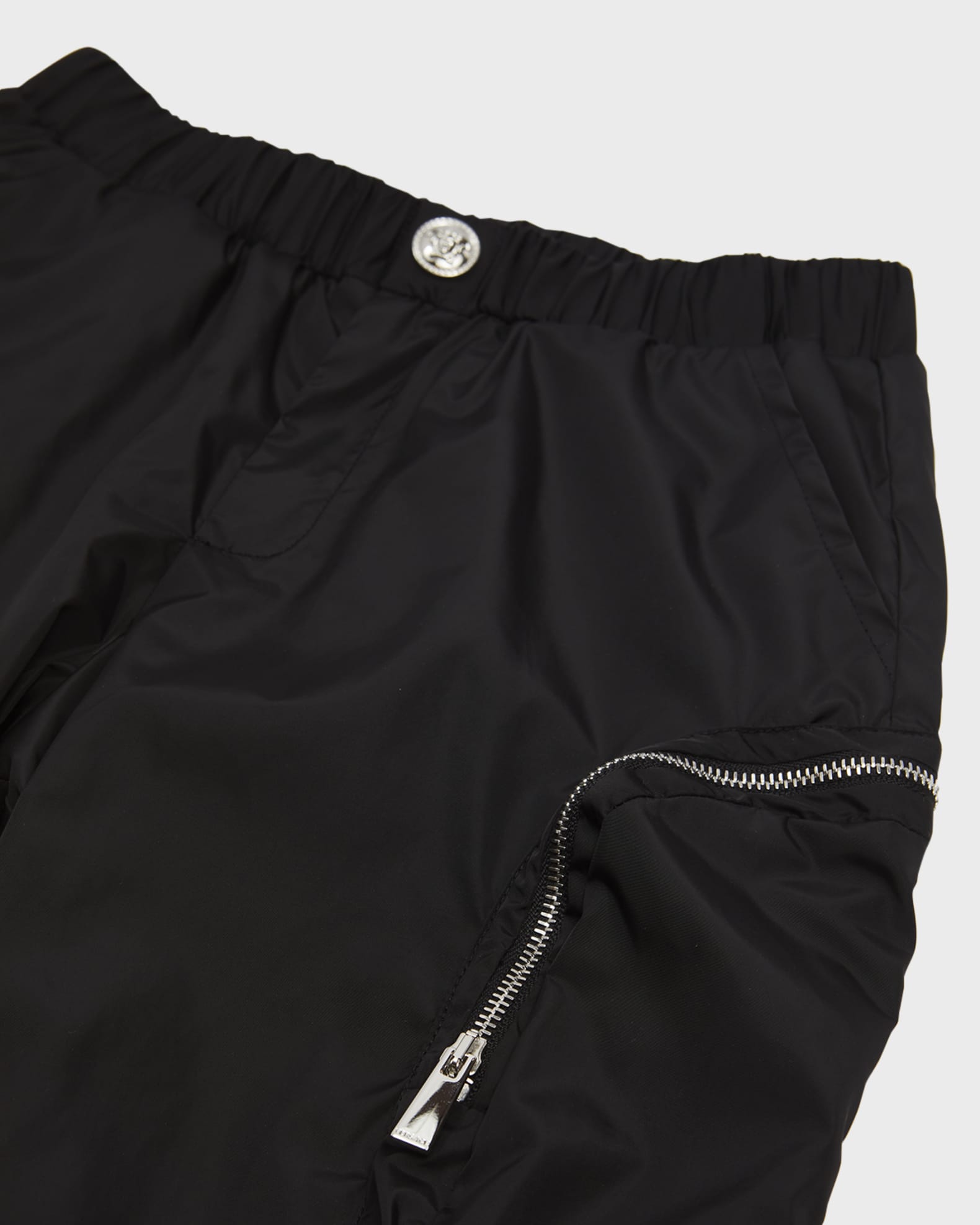 Versace Boy's Nylon Embossed Joggers, Size 8-14 | Neiman Marcus