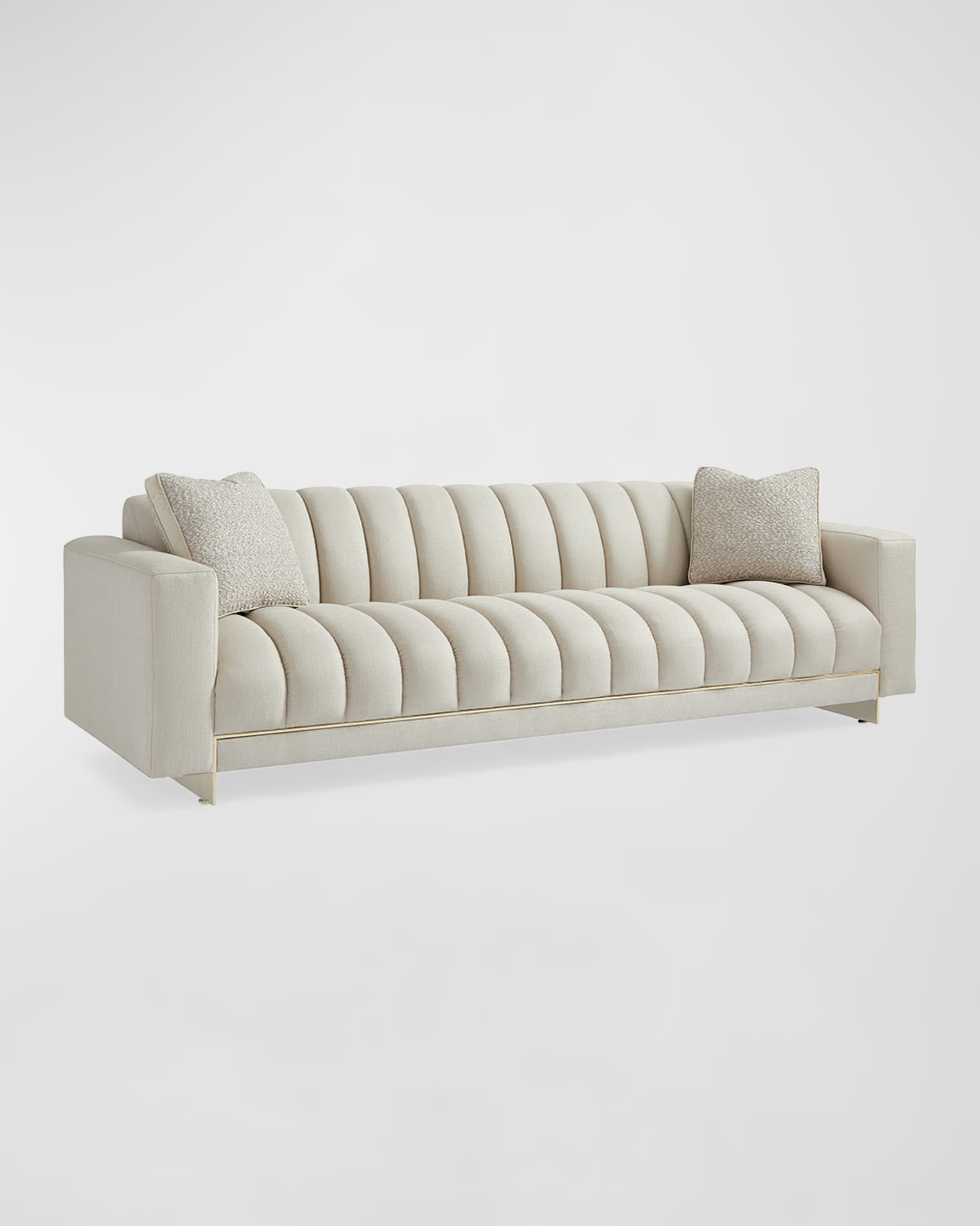 Caracole The Wall Balanced Sofa, 105" | Neiman Marcus
