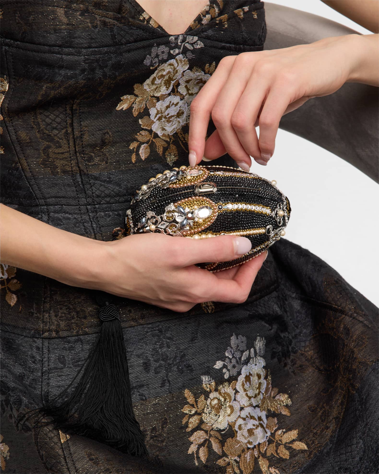 Judith Leiber Couture Anniversary Princess Celebration Egg Clutch Bag ...