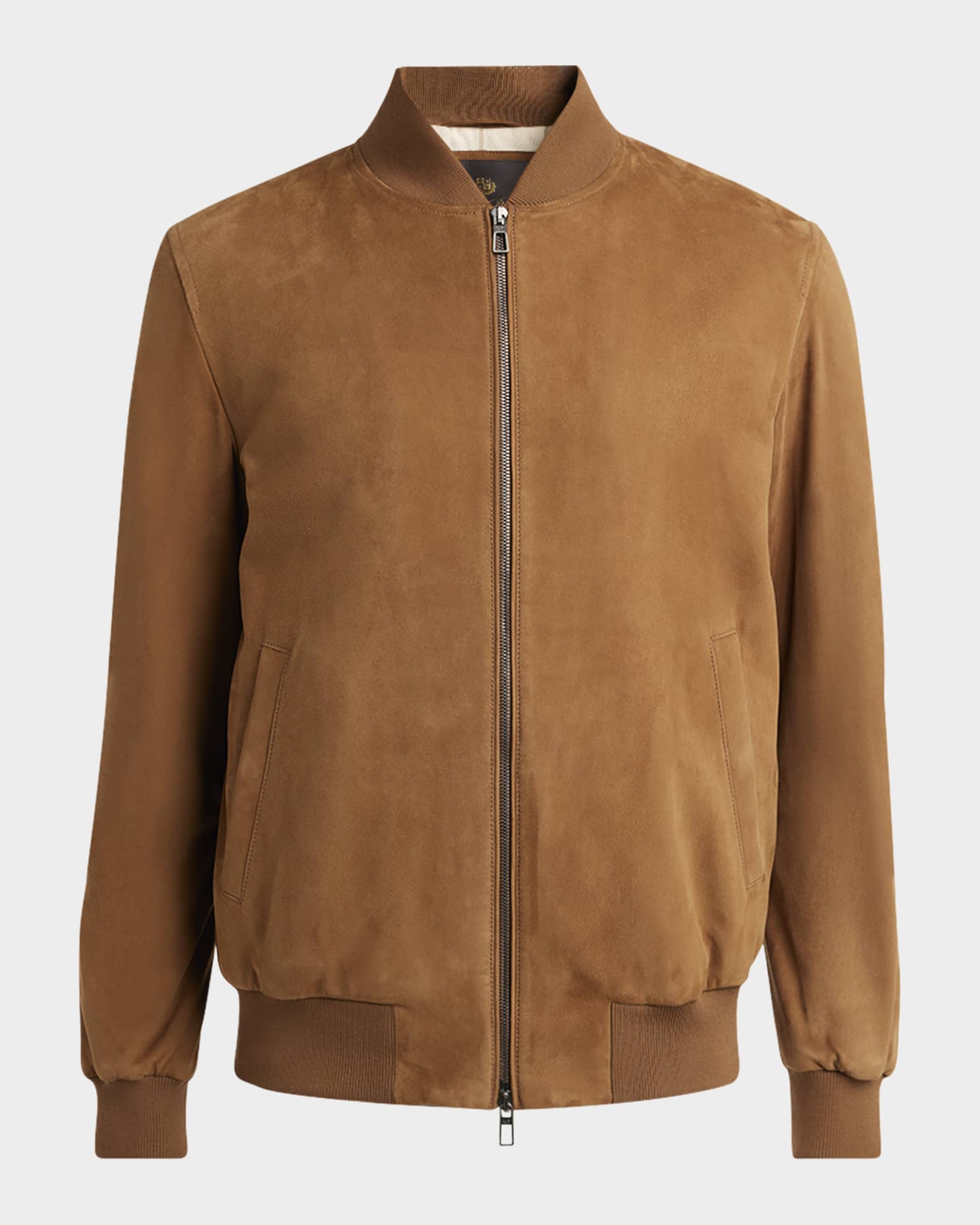 Men's Suede Bomber Jacket | Neiman Marcus