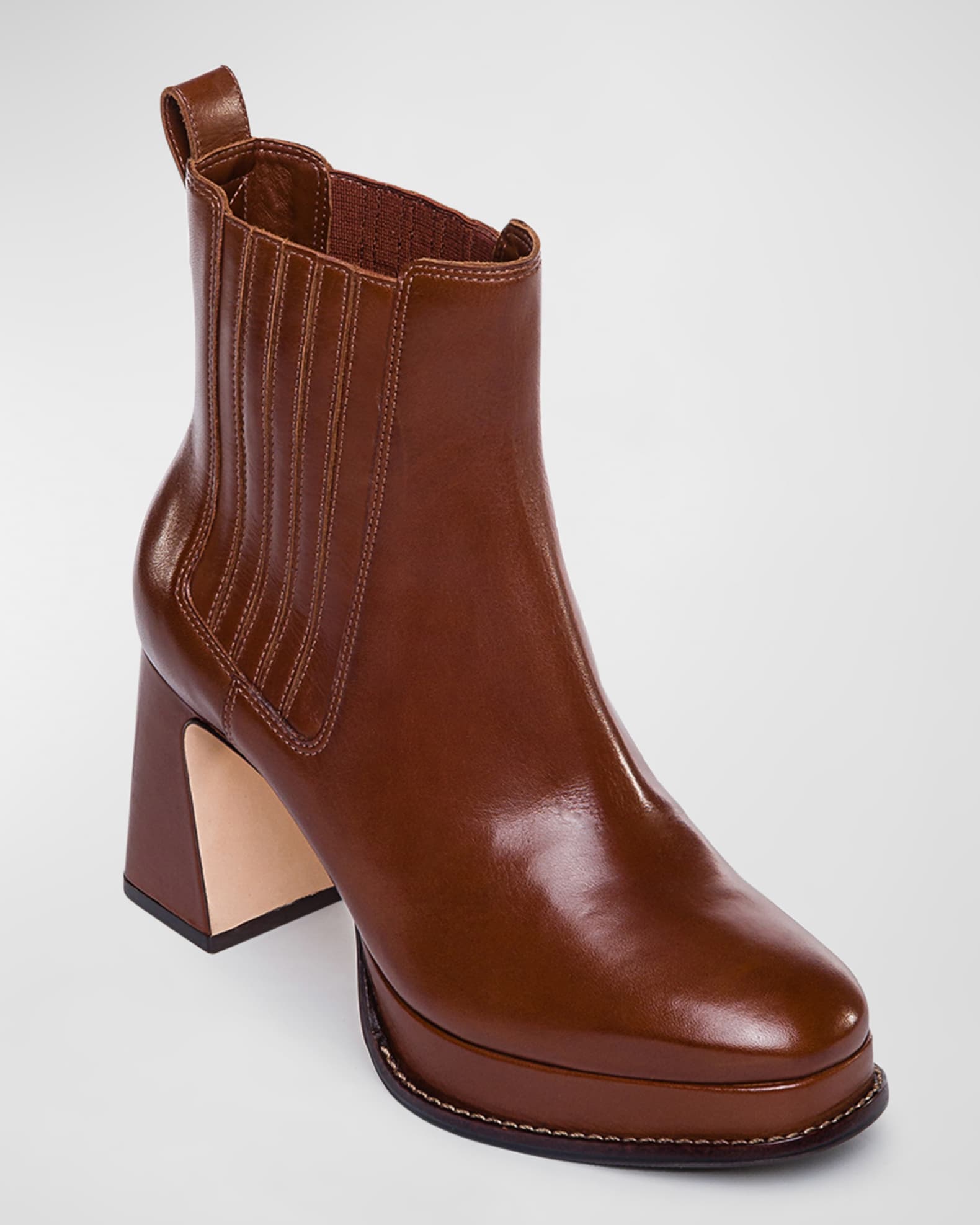 Bernardo Nicola Platform Bootie | Neiman Marcus