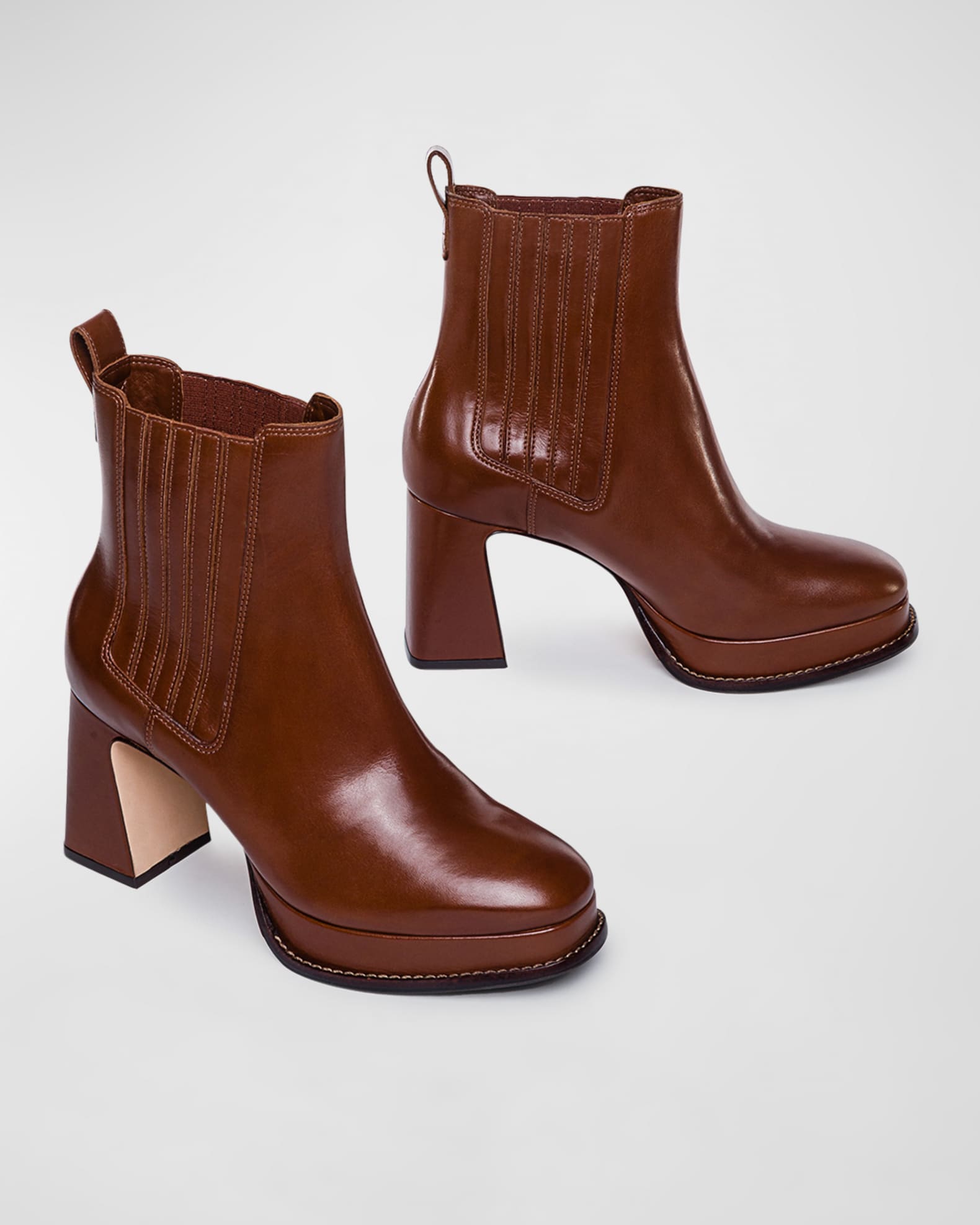 Bernardo Nicola Platform Bootie | Neiman Marcus