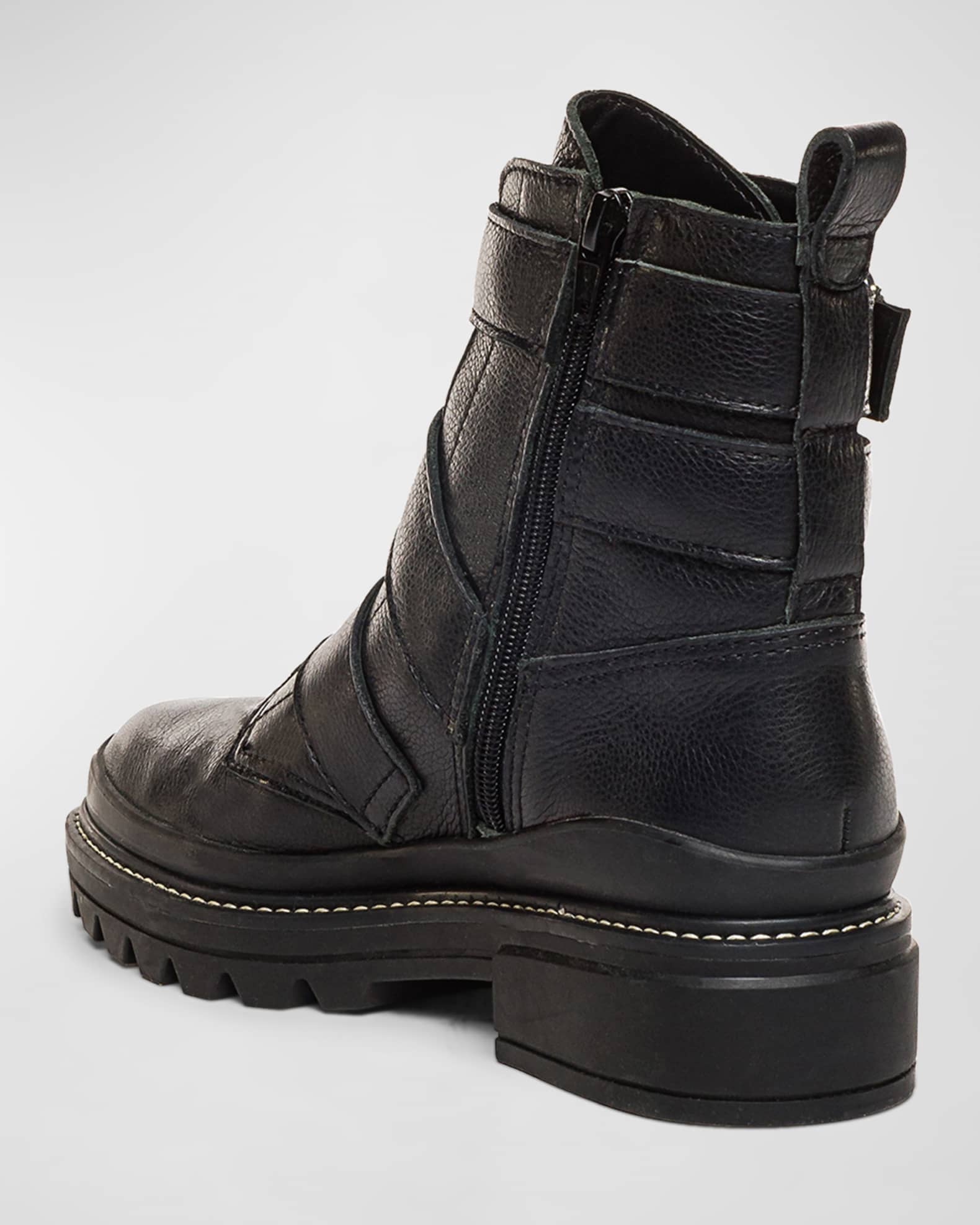 Bernardo Durban Moto Bootie | Neiman Marcus