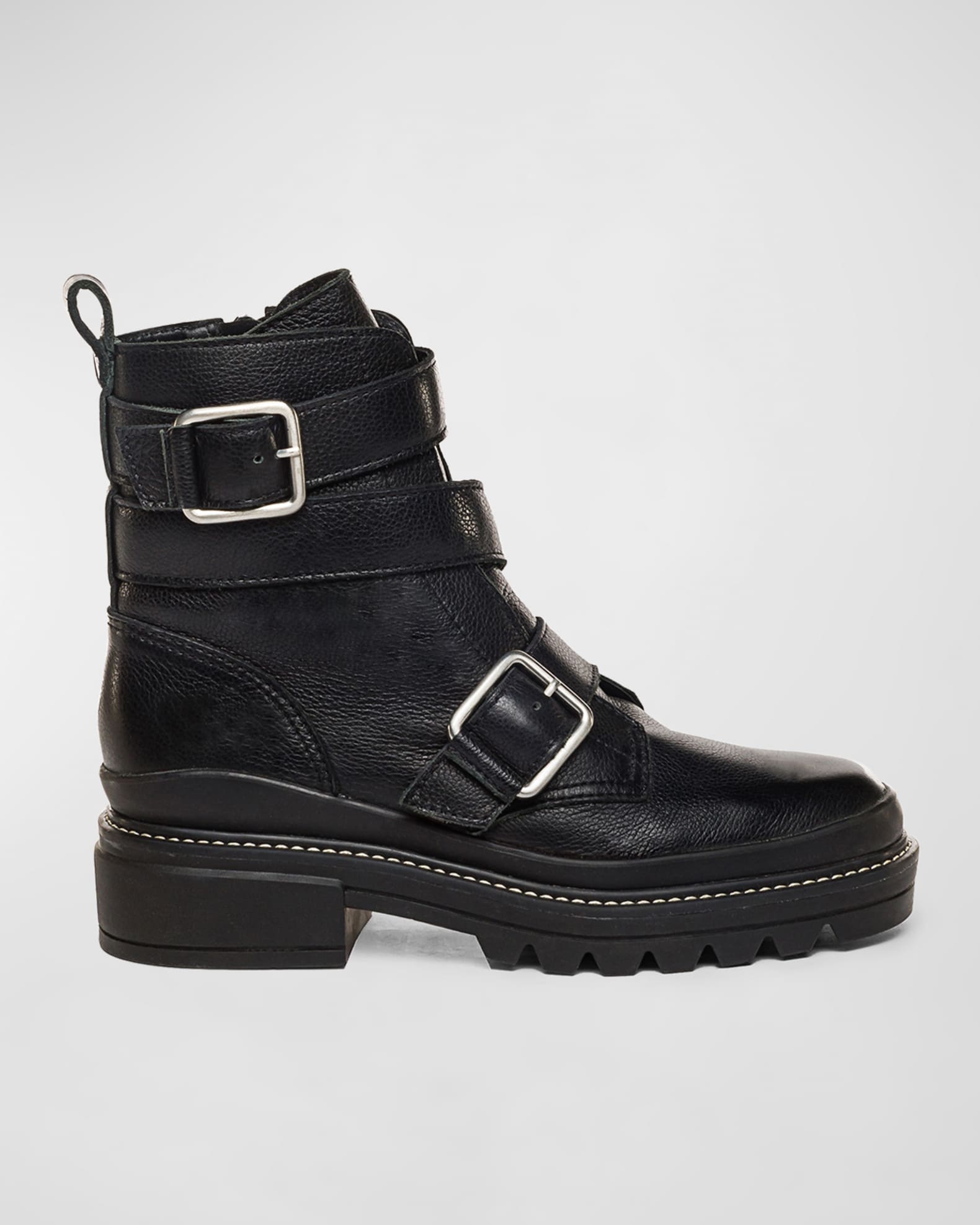 Bernardo Durban Moto Bootie | Neiman Marcus